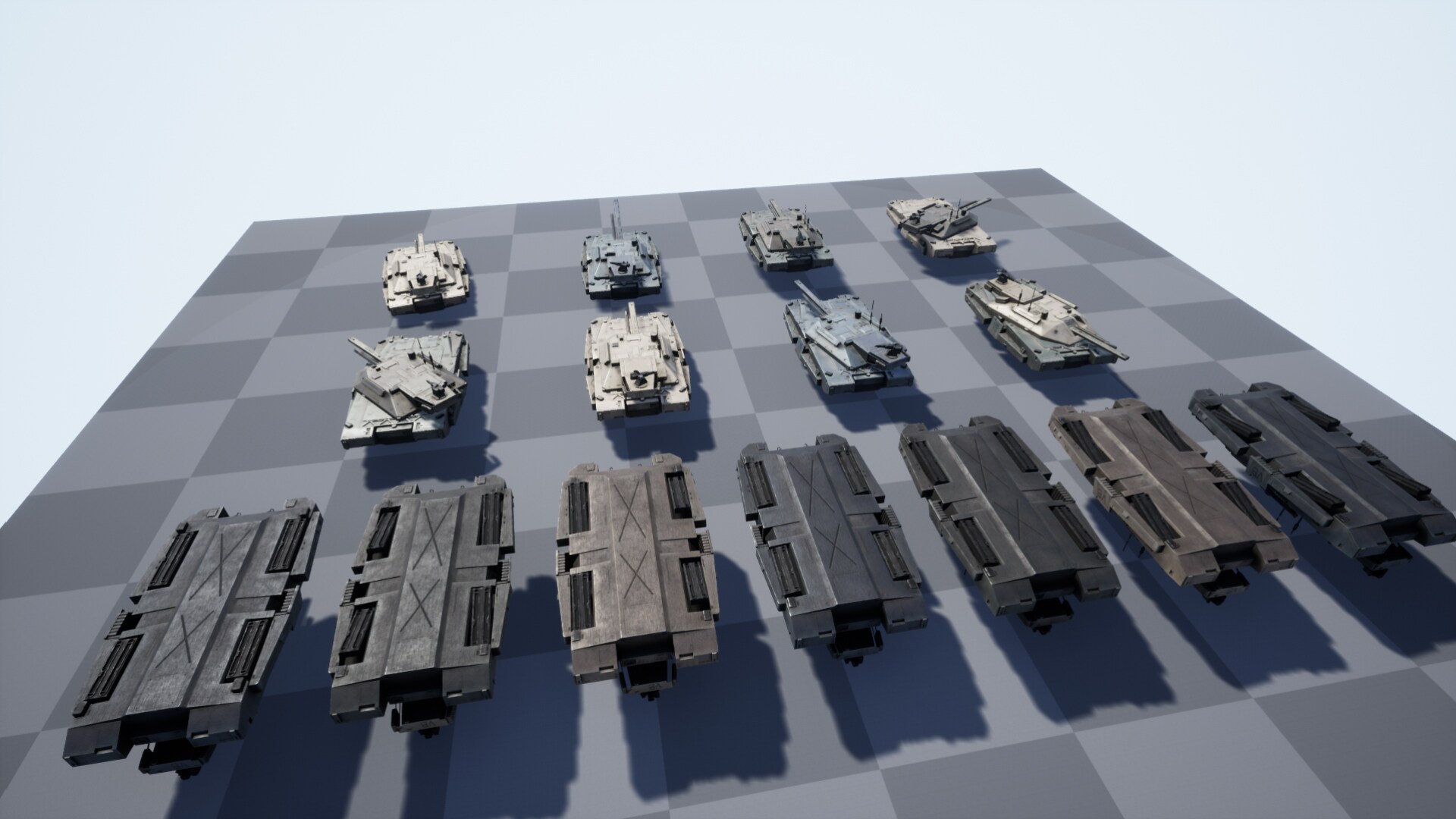 Connelly hover tank in Props - UE Marketplace