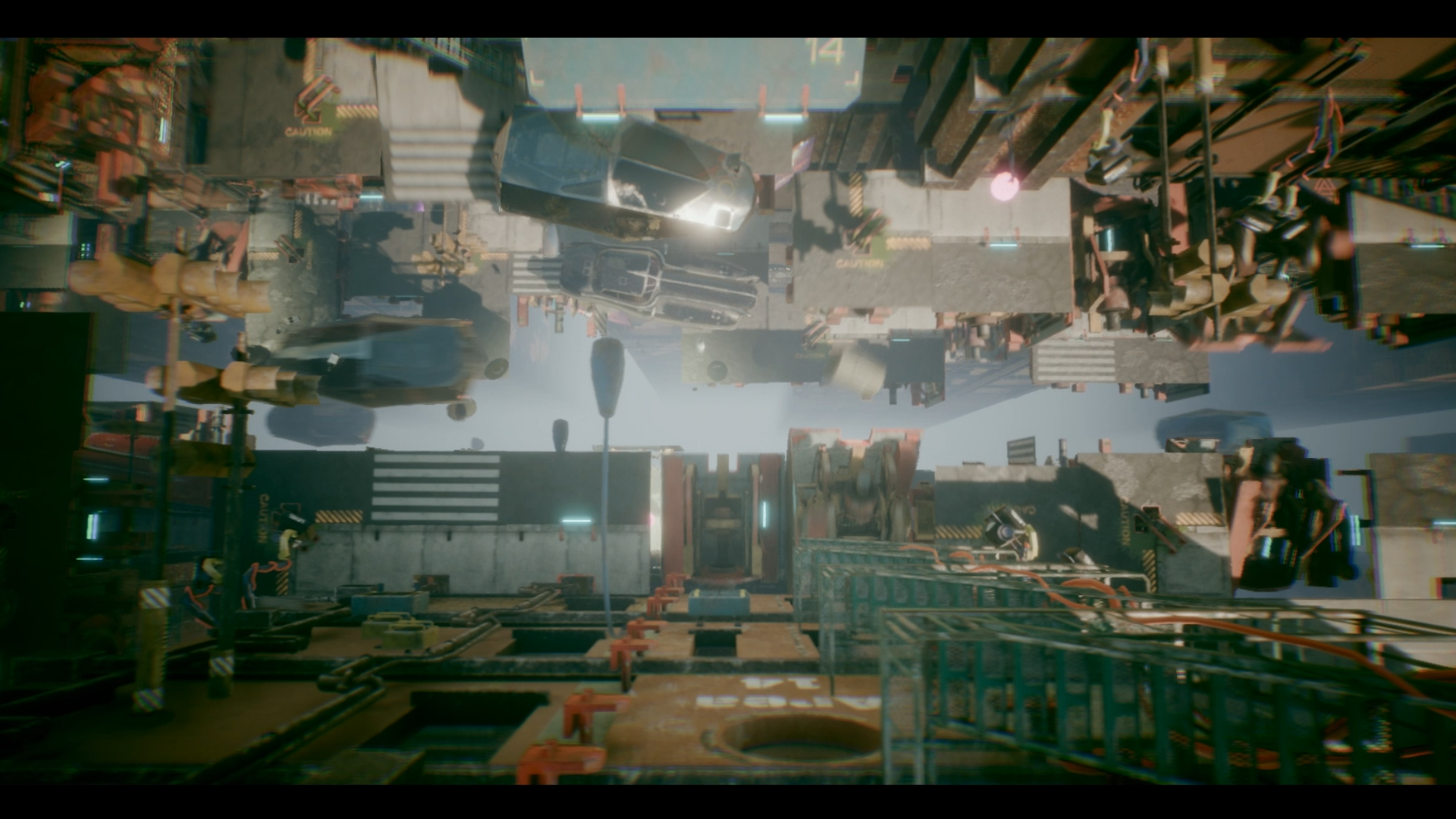 LEAKED GAME ASSETS - Cyberpunk Transformer City