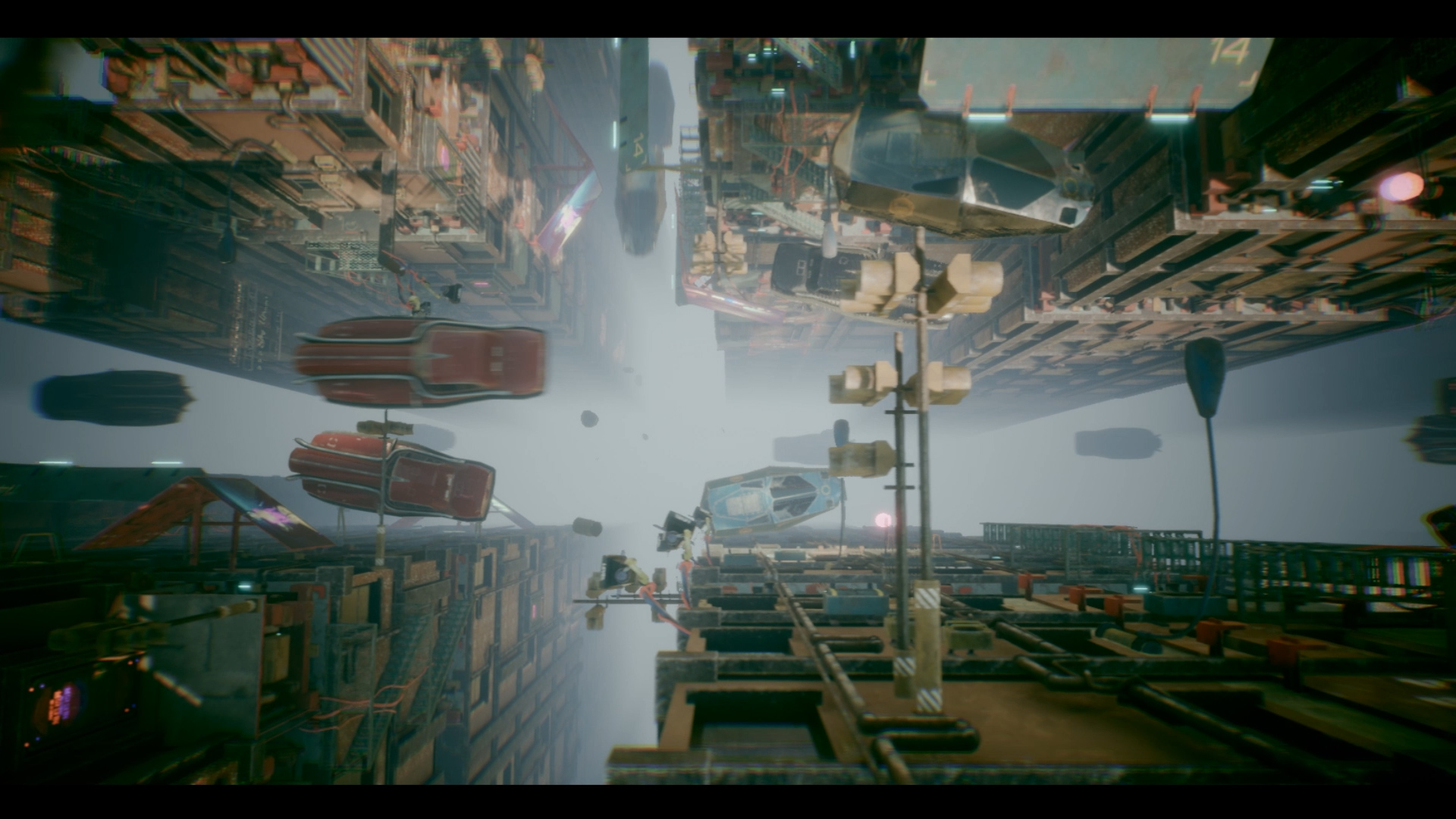 LEAKED GAME ASSETS - Cyberpunk Transformer City