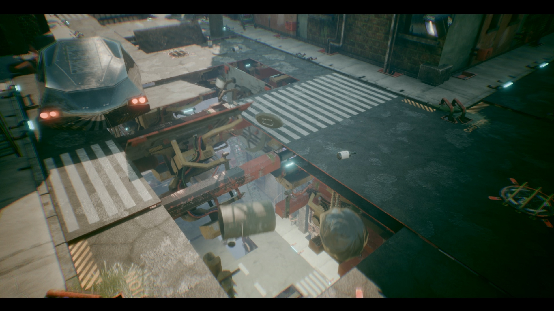 LEAKED GAME ASSETS - Cyberpunk Transformer City