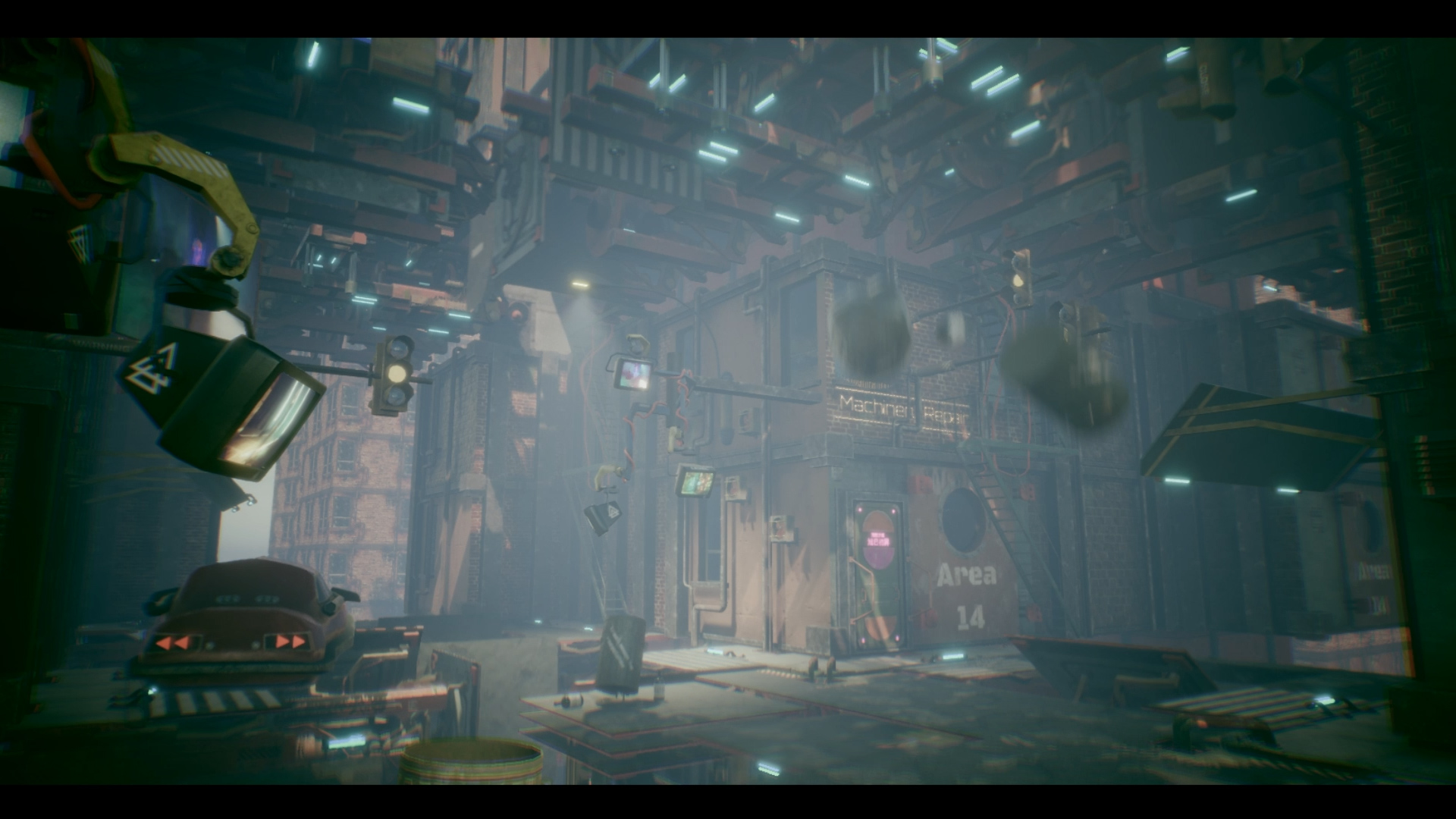 LEAKED GAME ASSETS - Cyberpunk Transformer City