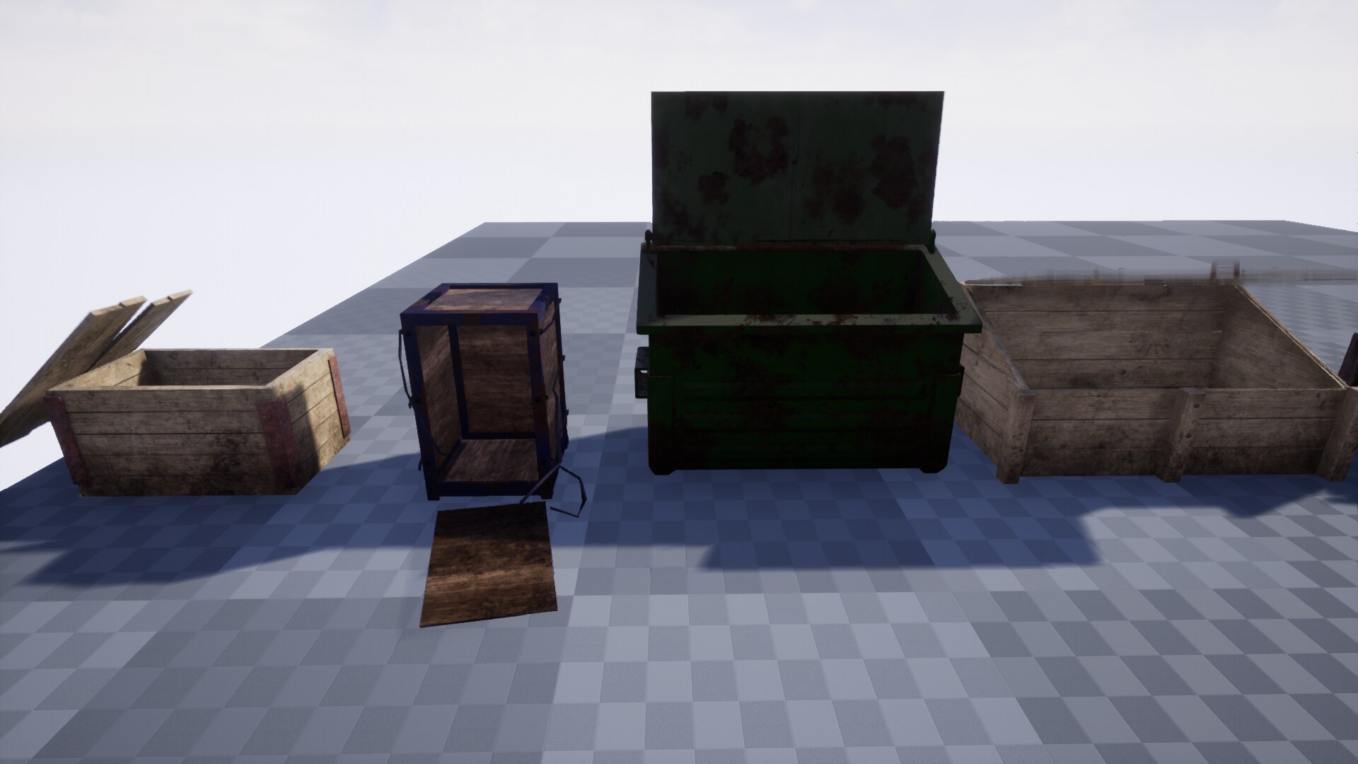 Crates and Boxes Animated, 카테고리 소품 - UE 마켓플레이스