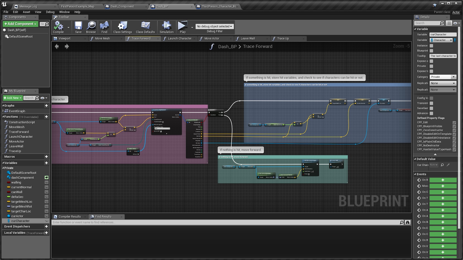 Dash Ability in Blueprints - UE Marketplace
