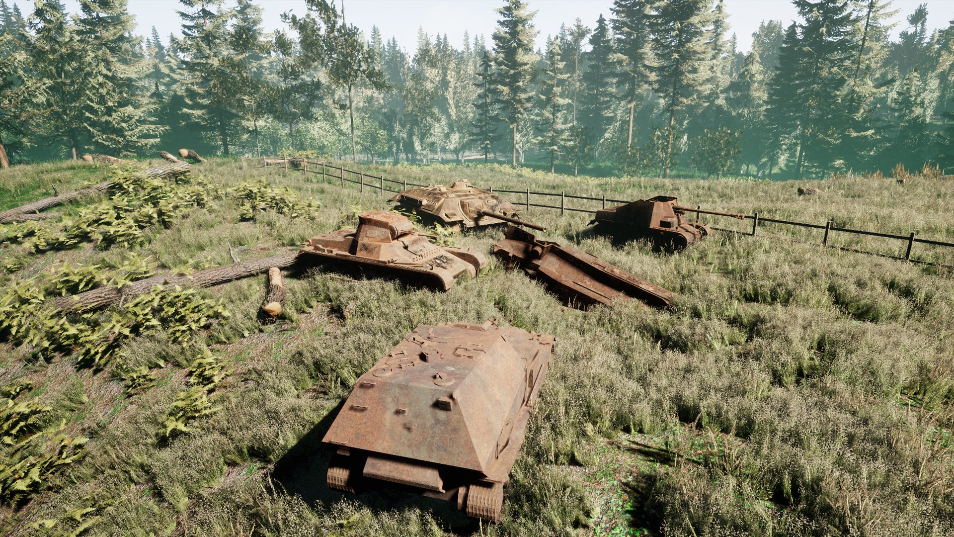 WW2 Damaged Tanks in Props - UE Marketplace