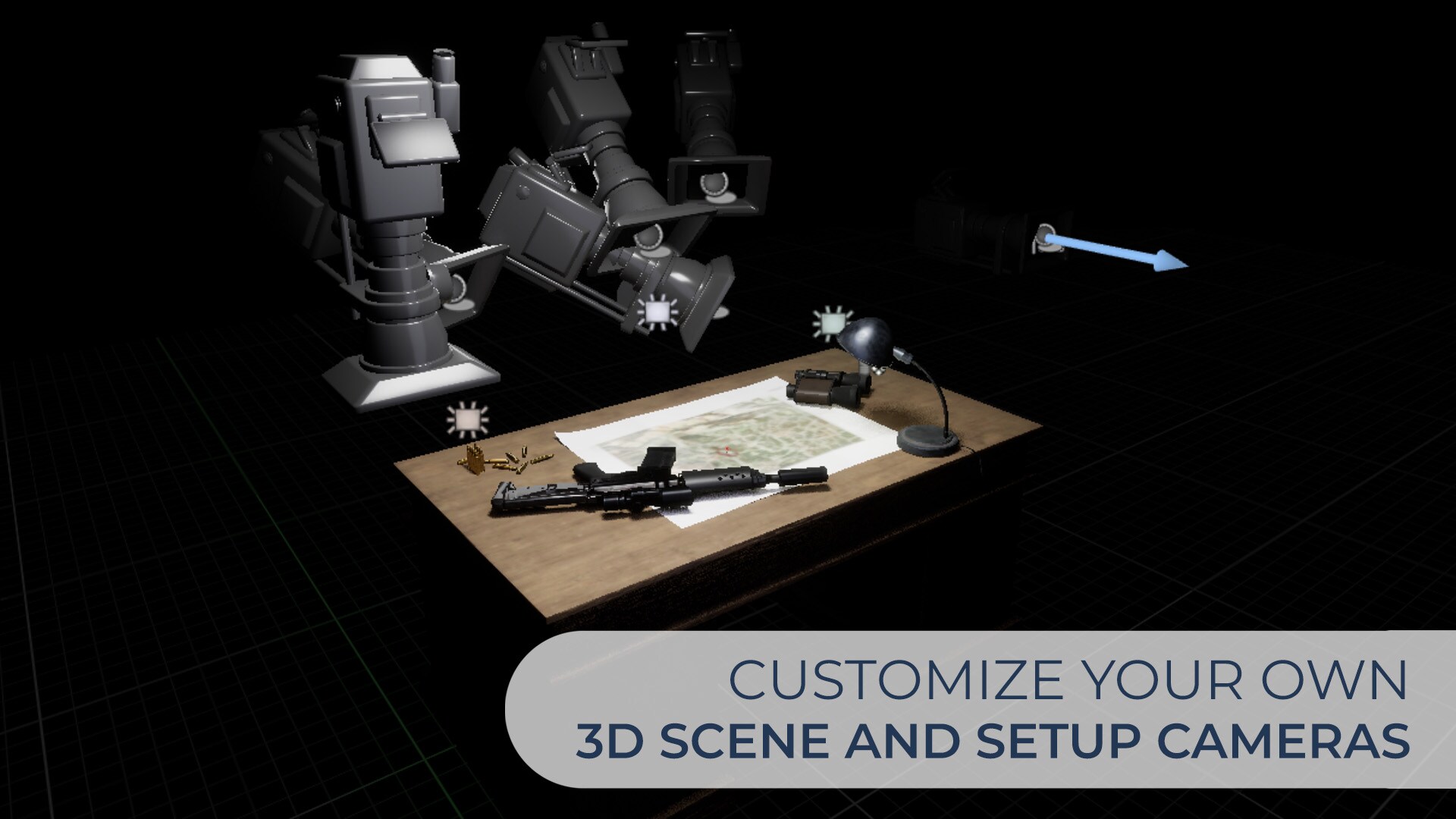 Game Main Menu - 3D UI - Gamepad - Common UI - Military Theme：ブループリント - UE マーケットプレイス