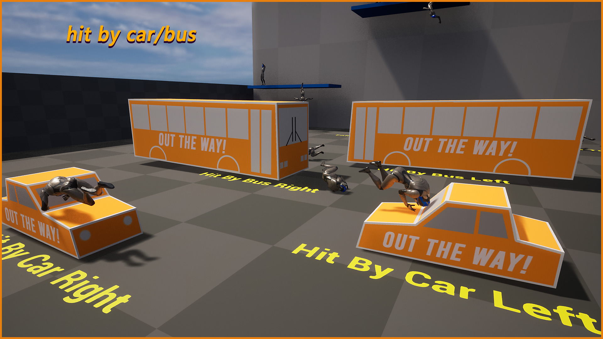 Dramatic Death Animations