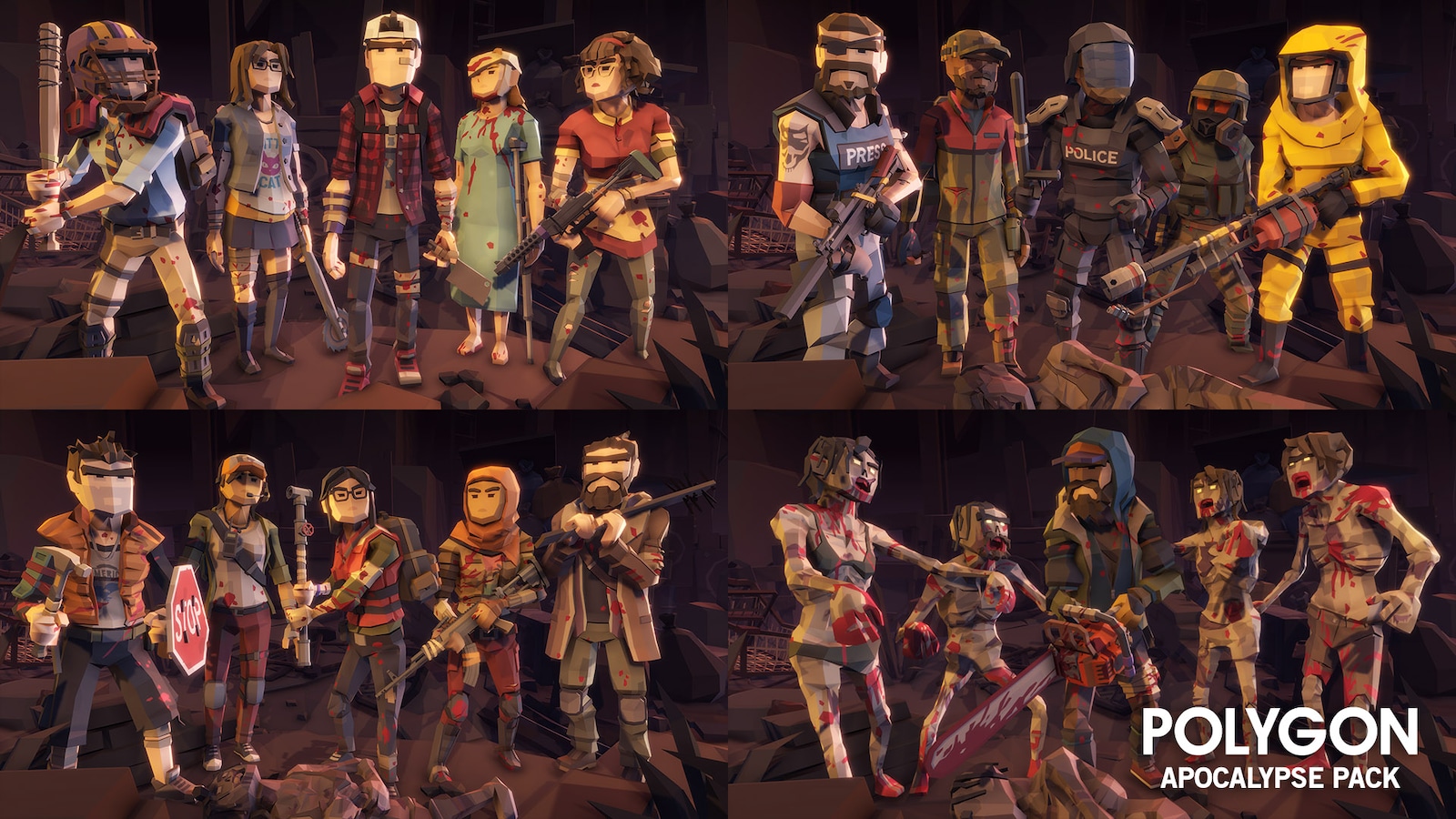 POLYGON - Apocalypse Pack in Environments - UE Marketplace