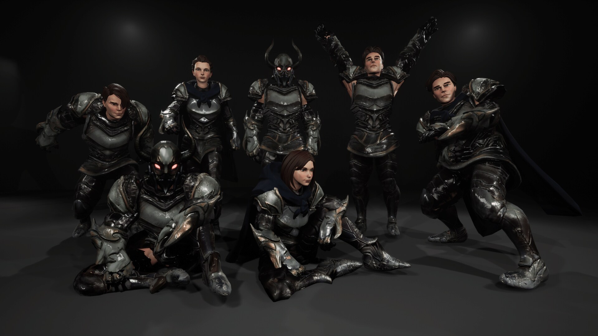 Modular Character System - Fantasy Character - RPG Character ...