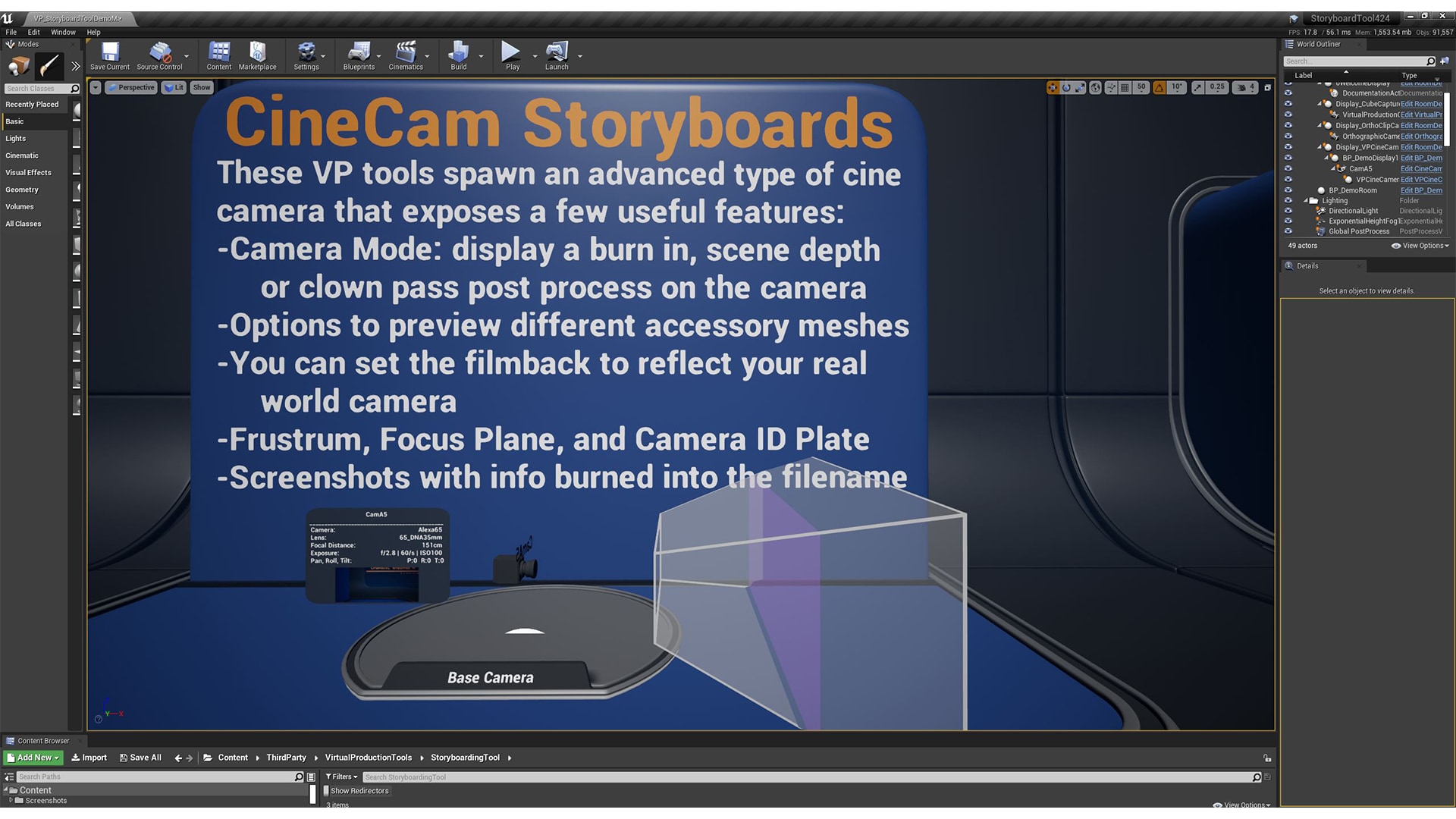 Storyboard Tool in Code Plugins - UE Marketplace