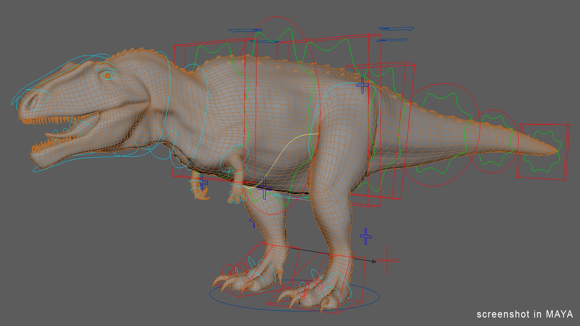 Dinosaur Giganotosaurus in Characters - UE Marketplace