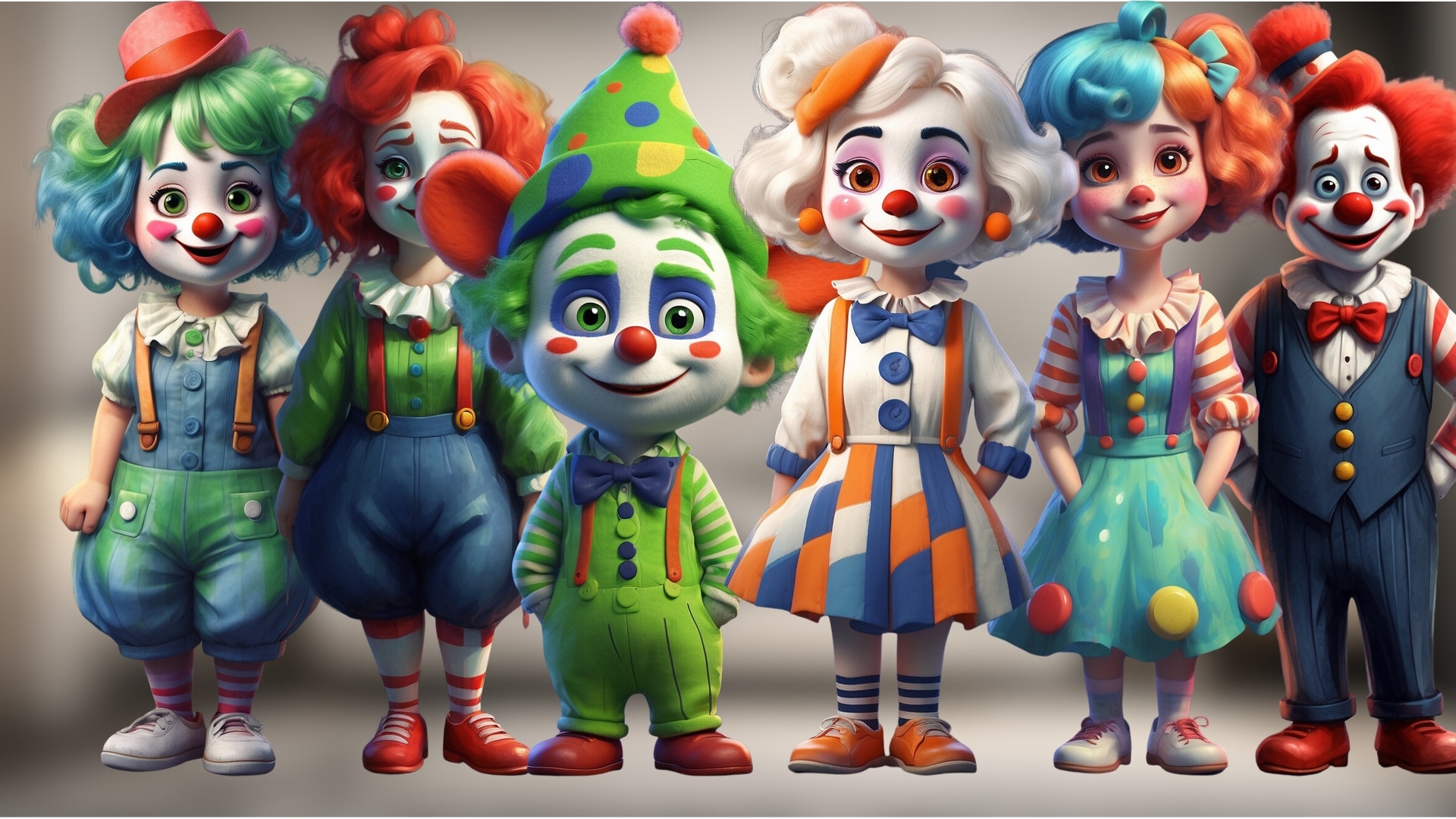 [Clown] UI Characters - 60 in 2D Assets - UE Marketplace