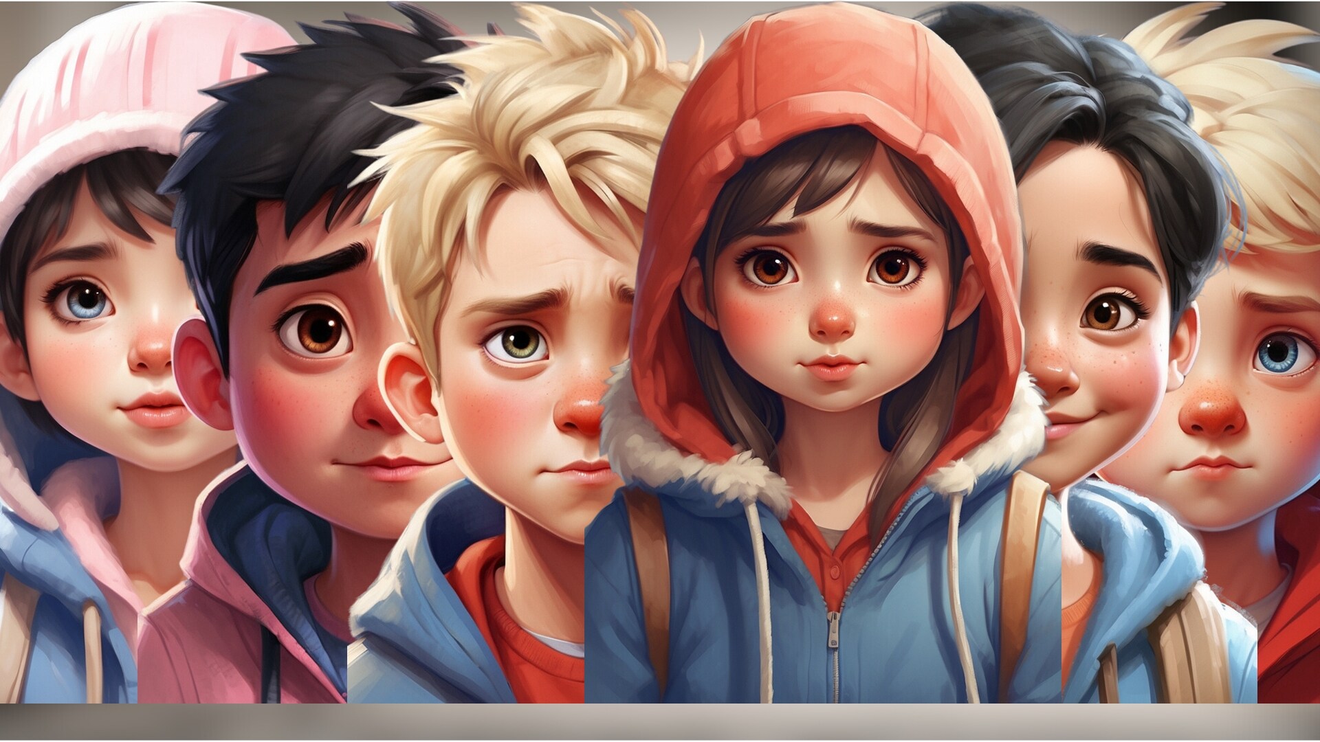 [Winter] UI Portraits - 60：2Dアセット - UE マーケットプレイス