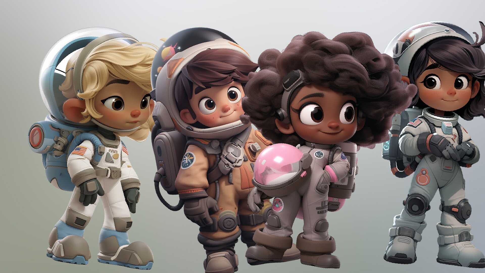 [Astronauts]Ui Characters-60, 카테고리 2D 애셋 - UE 마켓플레이스