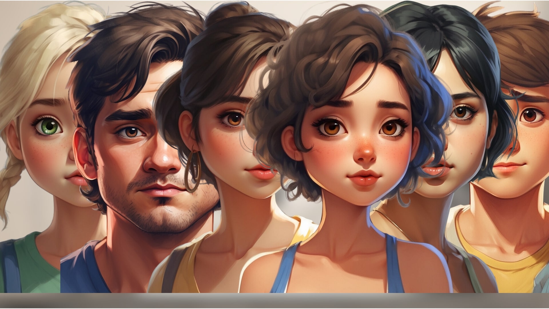 [Summer] UI Portraits - 60, 카테고리 2D 애셋 - UE 마켓플레이스