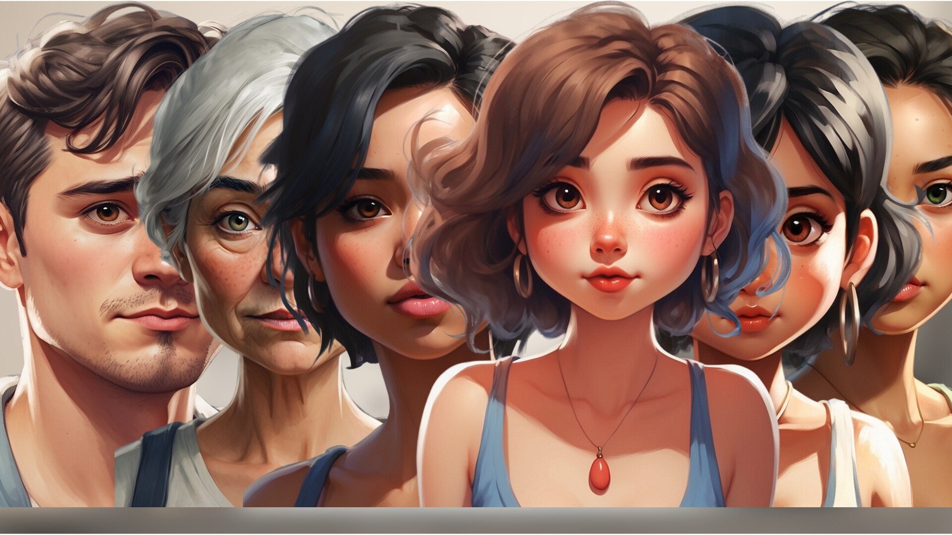 [Summer] UI Portraits - 60, 카테고리 2D 애셋 - UE 마켓플레이스