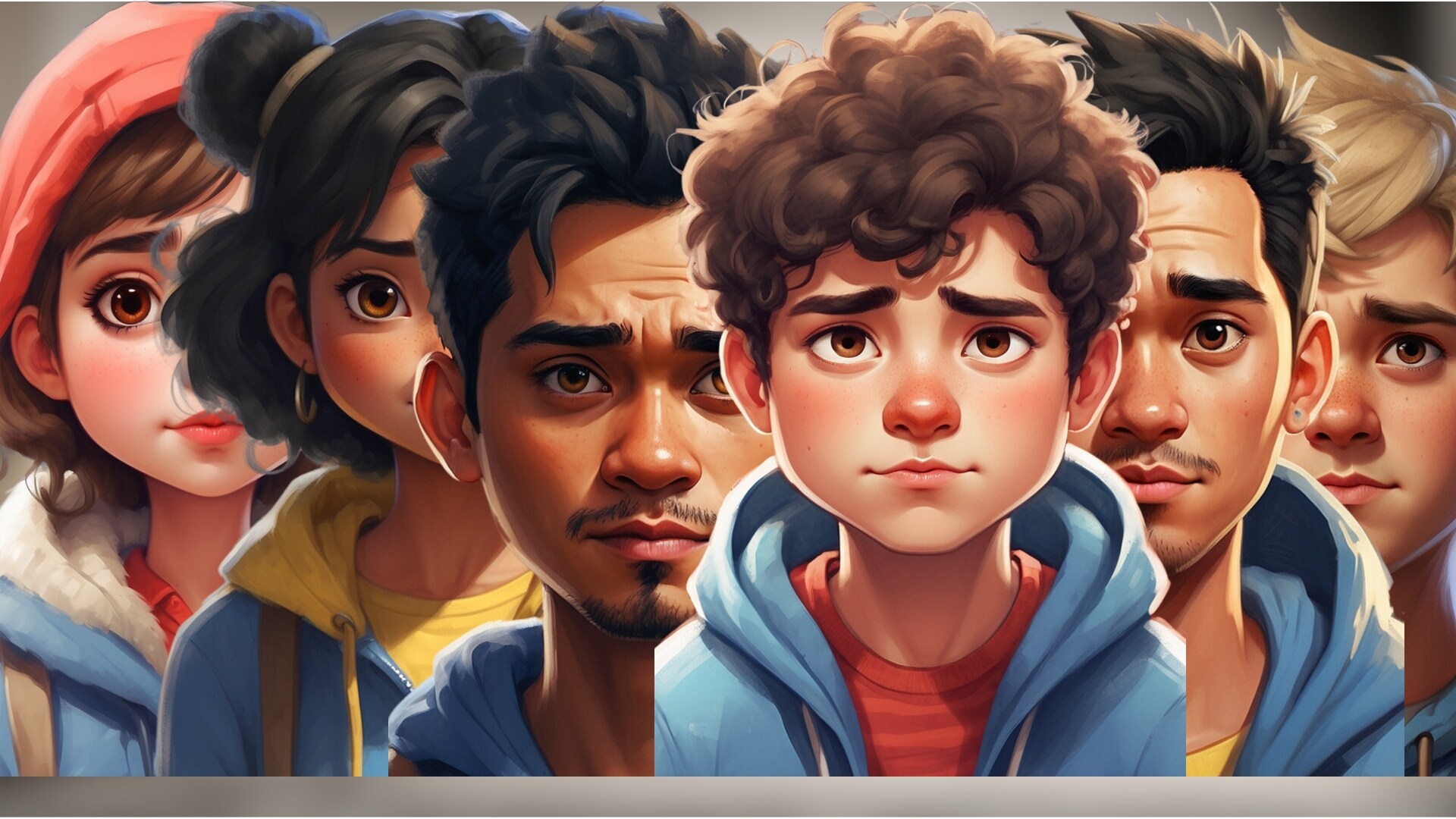 [Winter] UI Portraits - 60：2Dアセット - UE マーケットプレイス