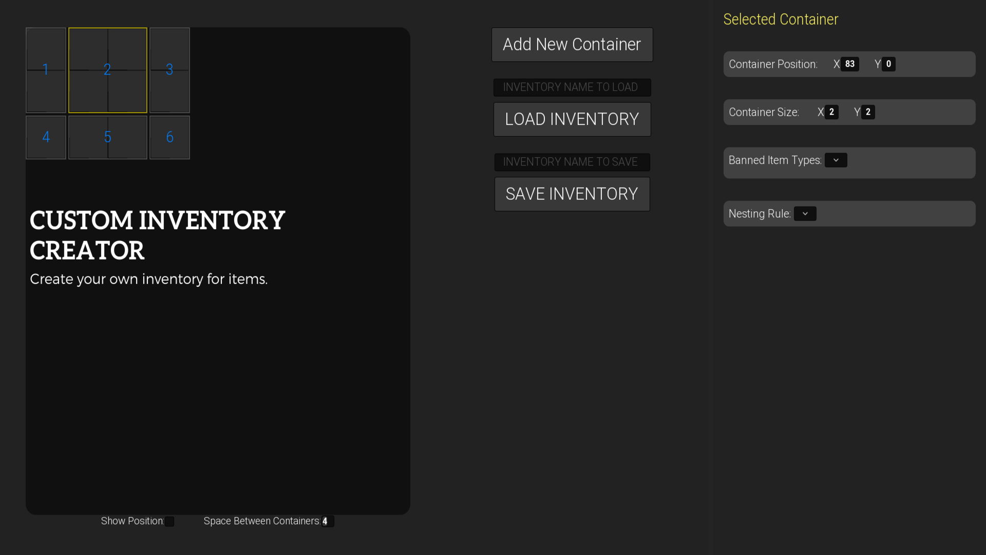 Advanced Grid Inventory System