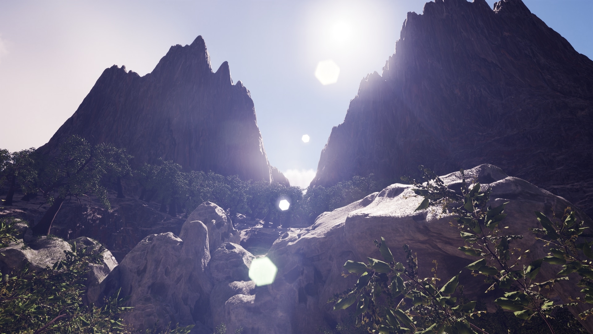 Landscape Highland ( Trees ,Rocks, Heightmap)：プロップ・小物 - UE マーケットプレイス