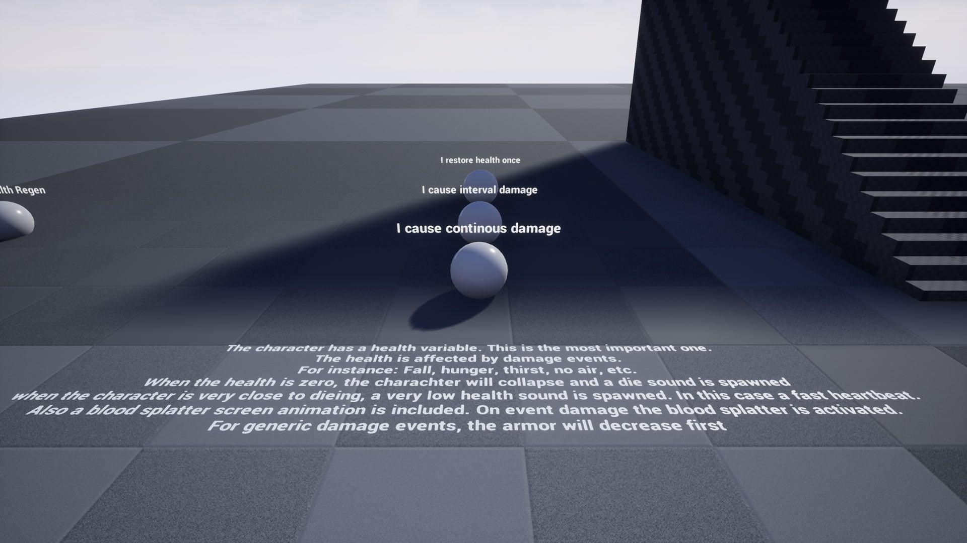 Ue4 Basic Survival Attribute System Replicated In Blueprints Ue