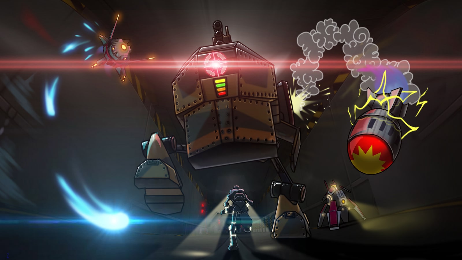 Side scroller shoot game in Blueprints - UE Marketplace
