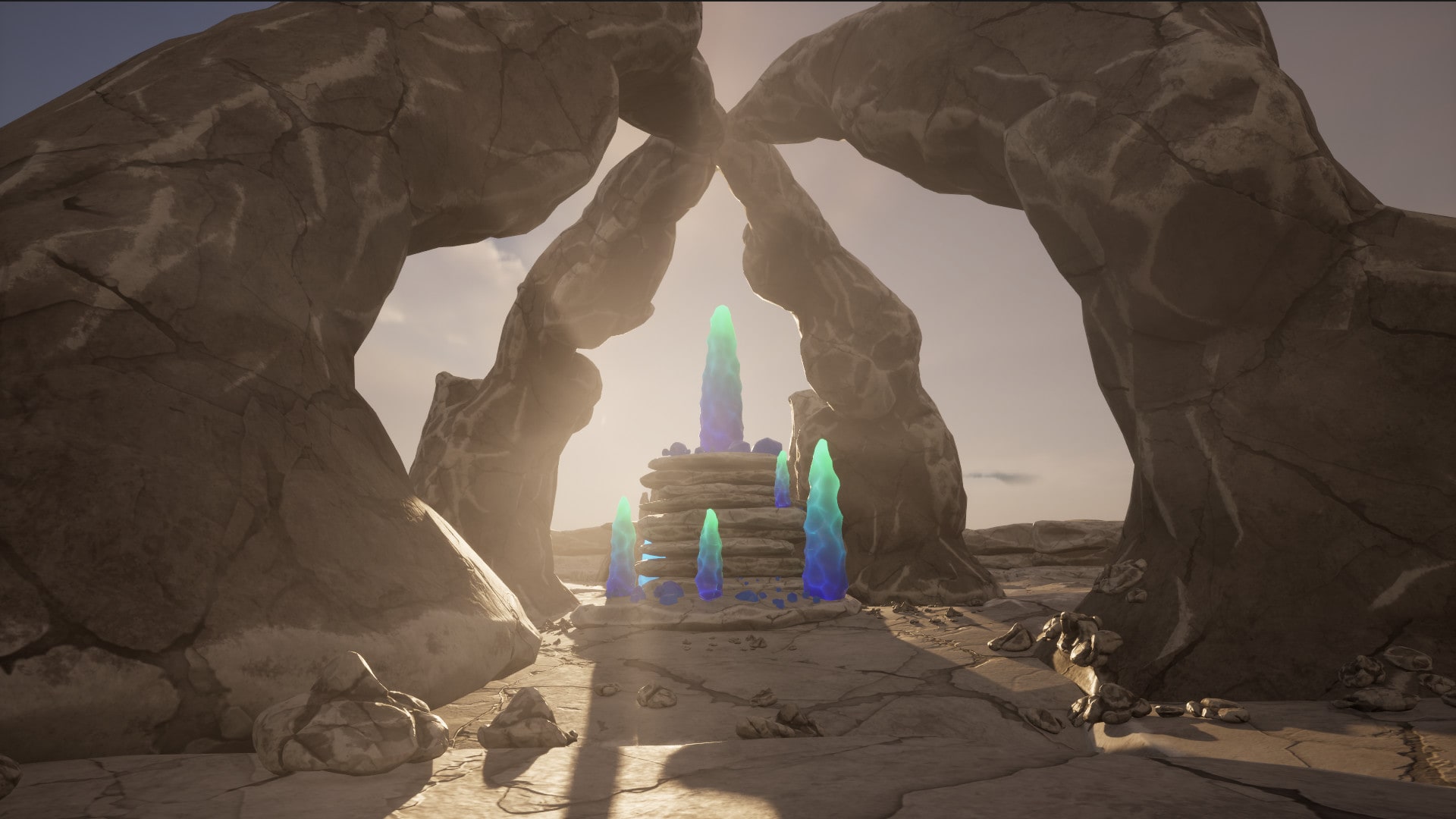 Stylized Rock and Crystal Pack Vol.1 in Props - UE Marketplace