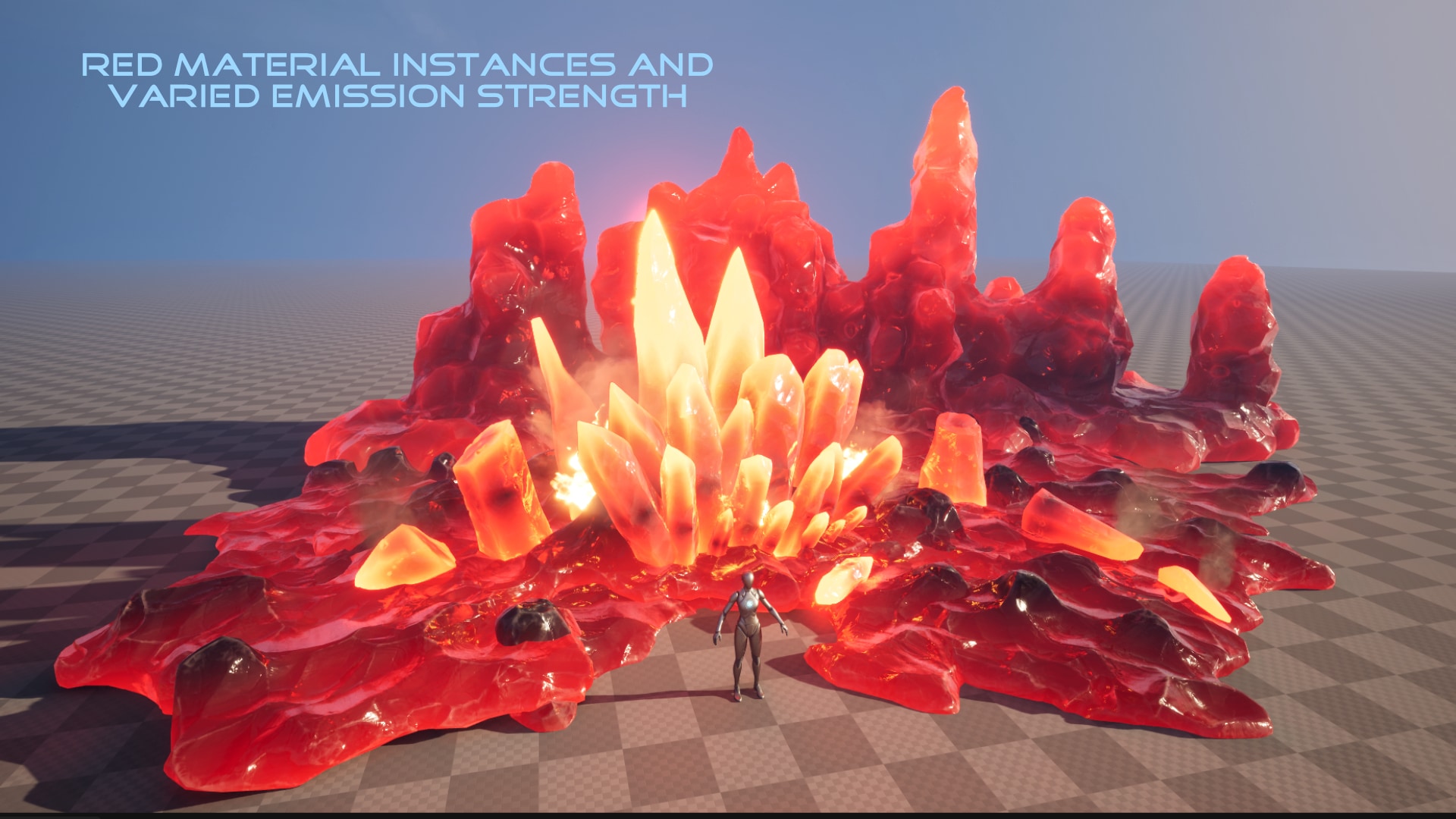 Stylized Emissive Crystal Rock Pack Vol:1 in Props - UE Marketplace