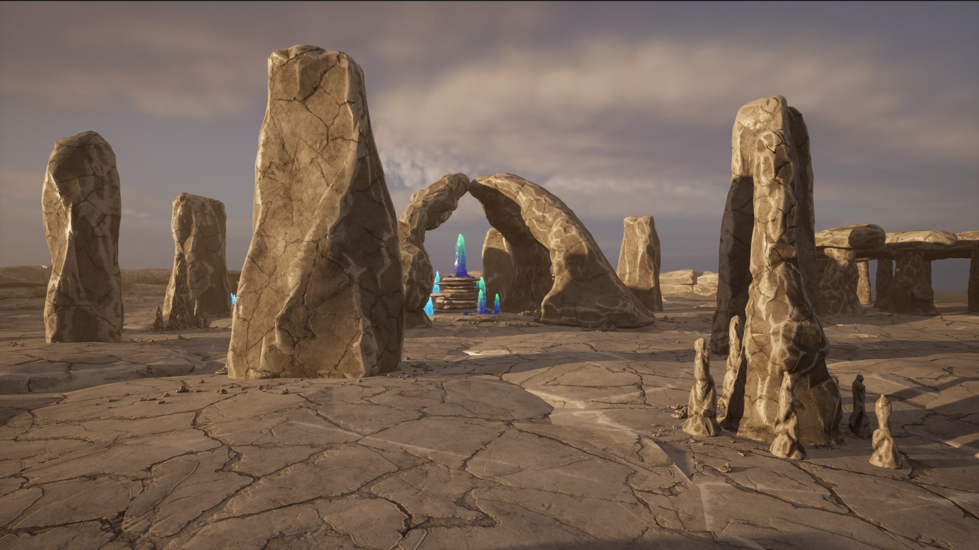 Stylized Rock and Crystal Pack Vol.1 in Props - UE Marketplace