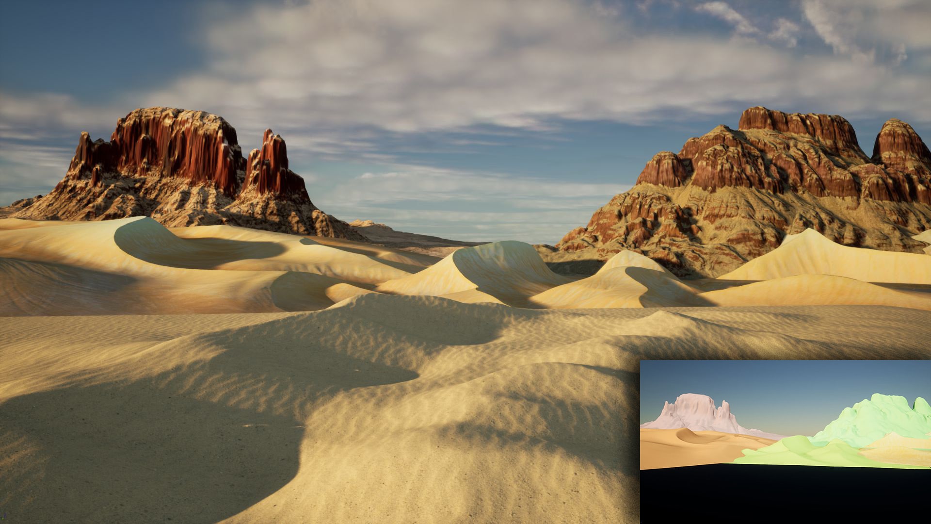 Background Landscape Meshes in Environments - UE Marketplace
