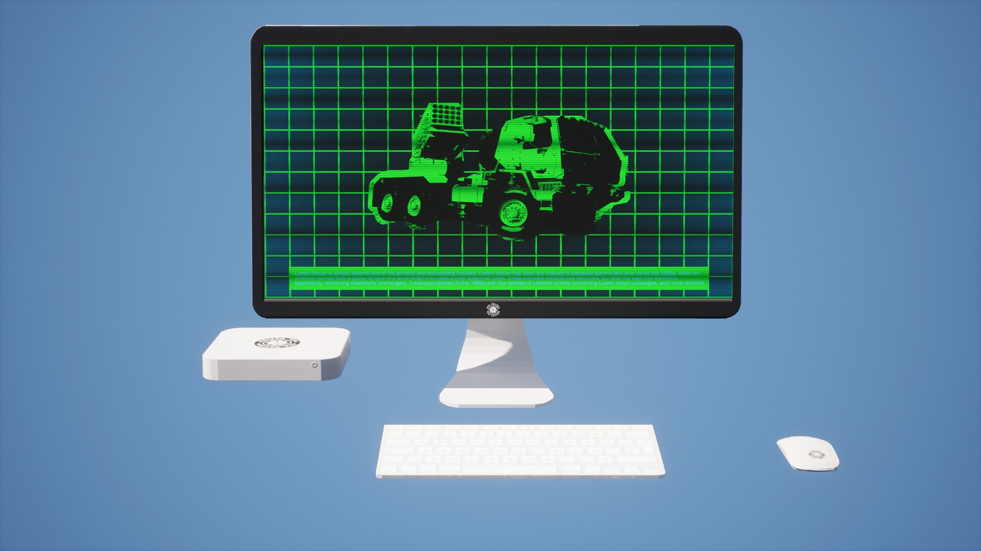 Military Screen Hologram Animated Material Pack in Materials - UE ...