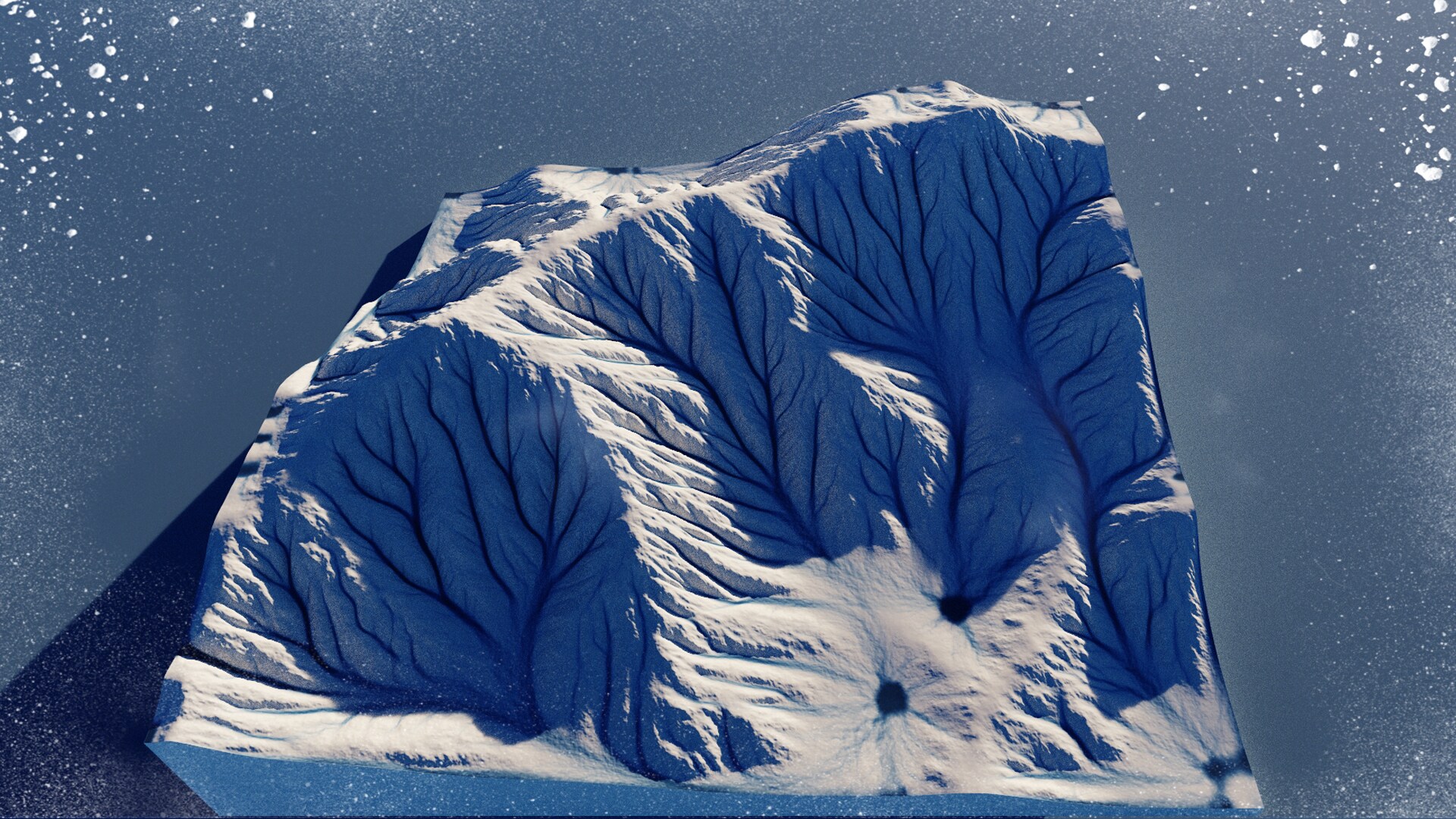 Height Map Winter Is Coming Mountains With Colormap, 카테고리 텍스처 - UE 마켓플레이스