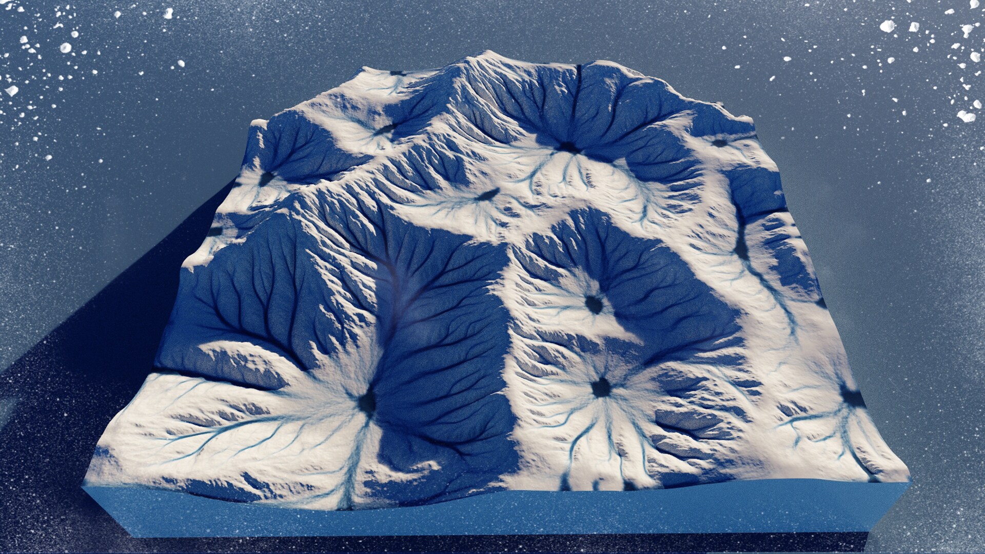 Height Map Winter Is Coming Mountains With Colormap, 카테고리 텍스처 - UE 마켓플레이스