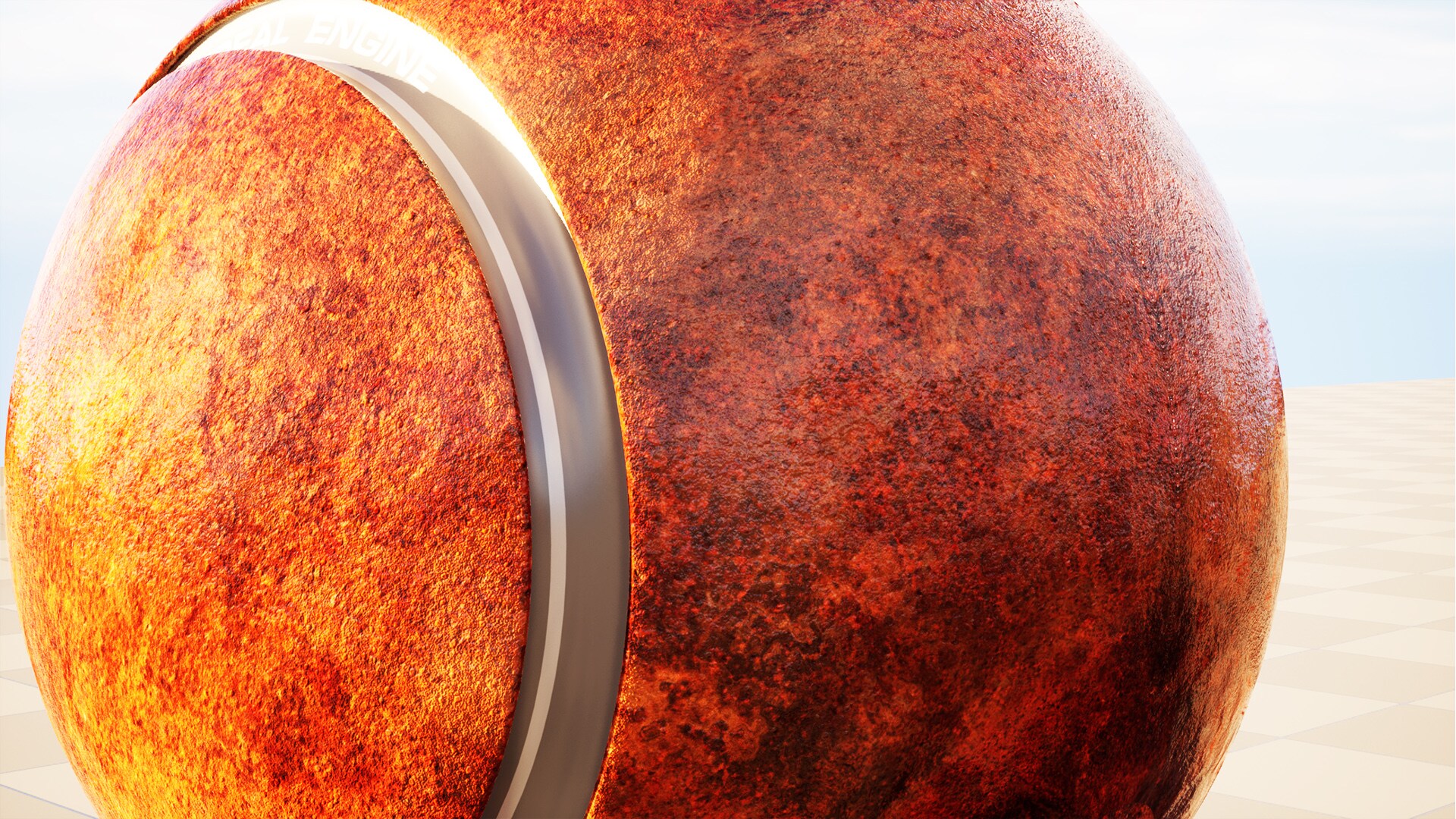 在材质创建的Realistic RUSTED Metal Material & Texture Pack - 虚幻引擎商城