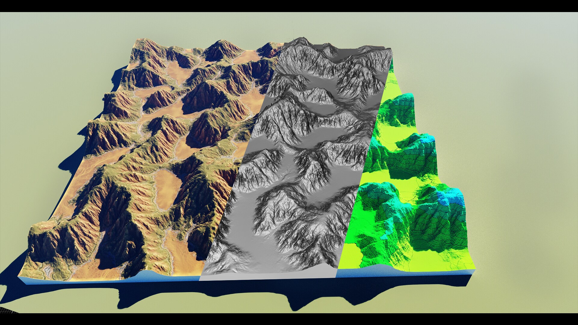 60 Pcs Realistic Valley Height Maps-V7：テクスチャー - UE マーケットプレイス