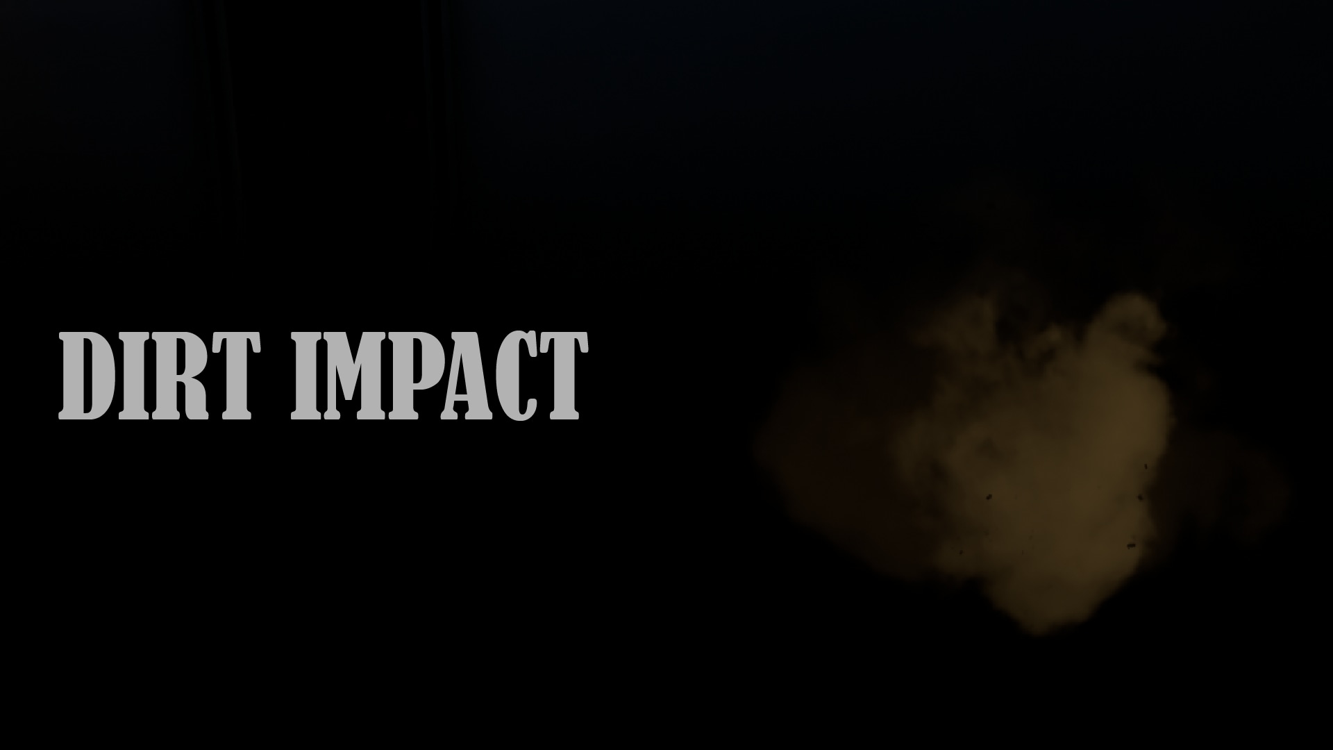Bullet Impact Particles in Visual Effects - UE Marketplace