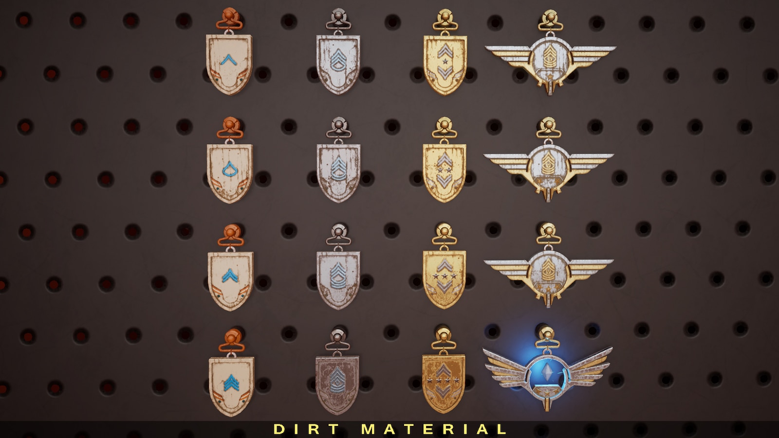 Weapon ranked charms - Pack 01 in Props - UE Marketplace