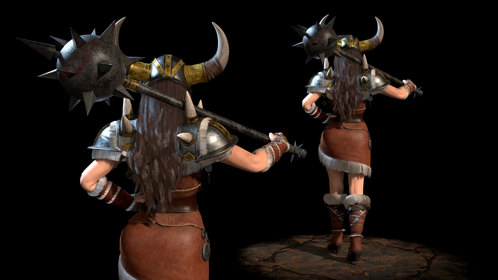 Viking Lady In Characters Ue Marketplace