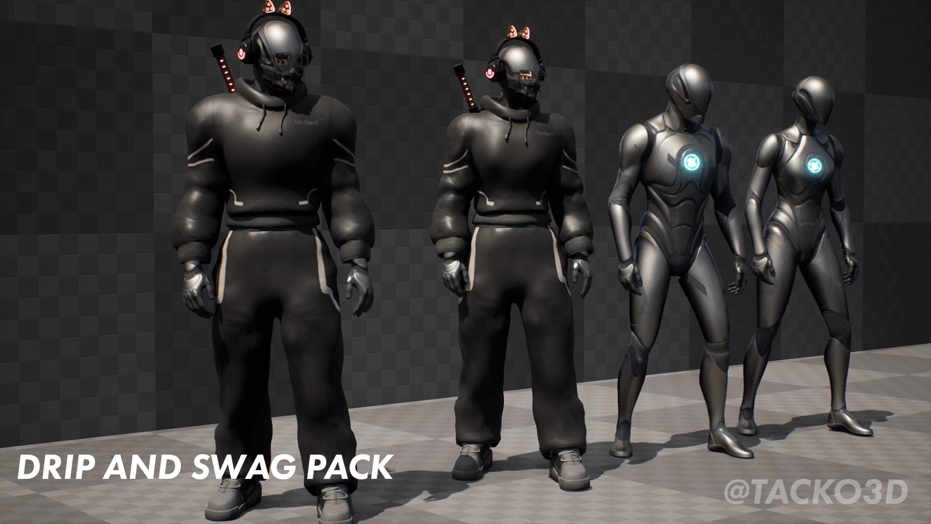 Drip and Swag Pack 3 in Characters - UE Marketplace