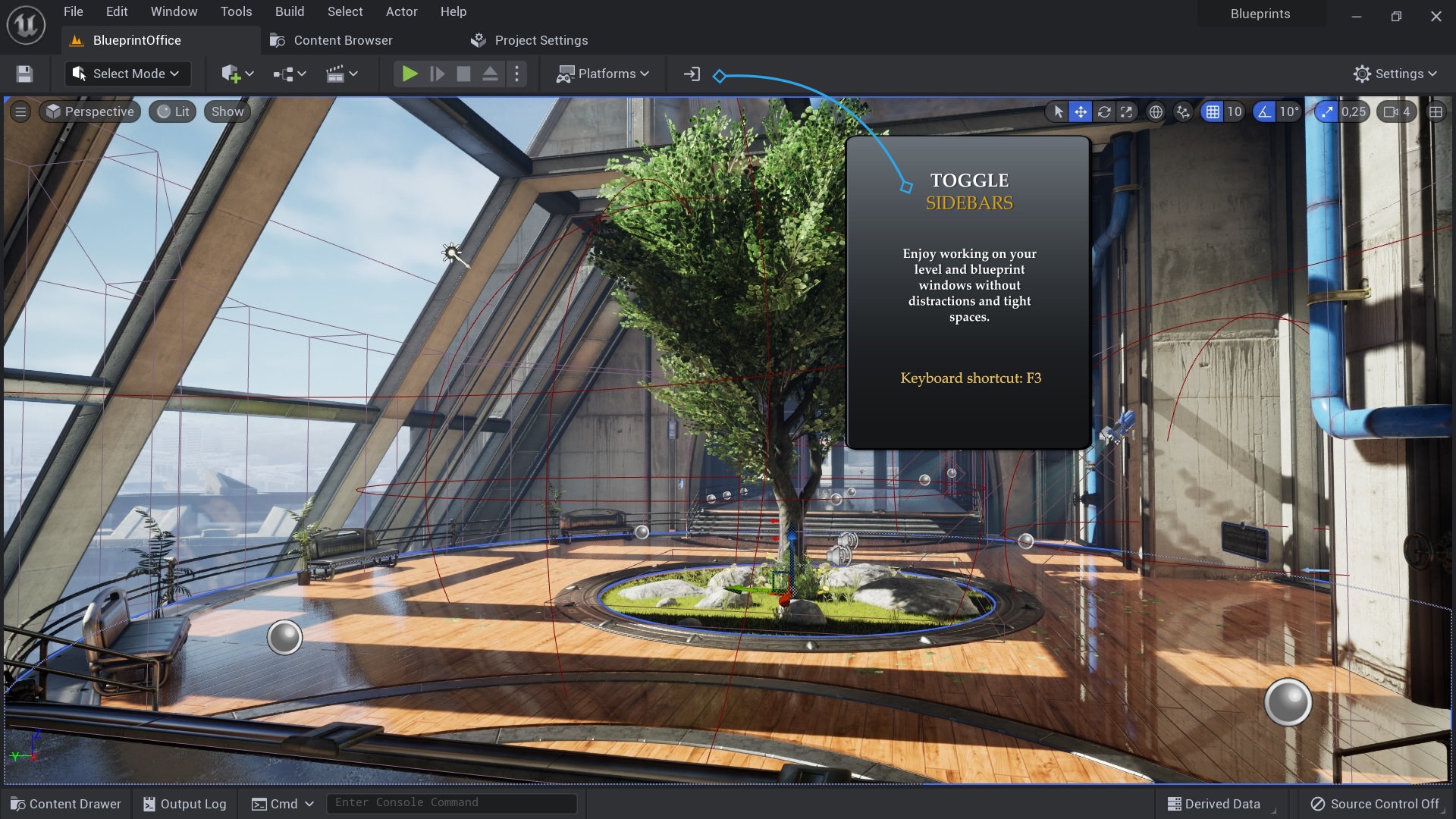 Toggle Sidebars in Code Plugins - UE Marketplace