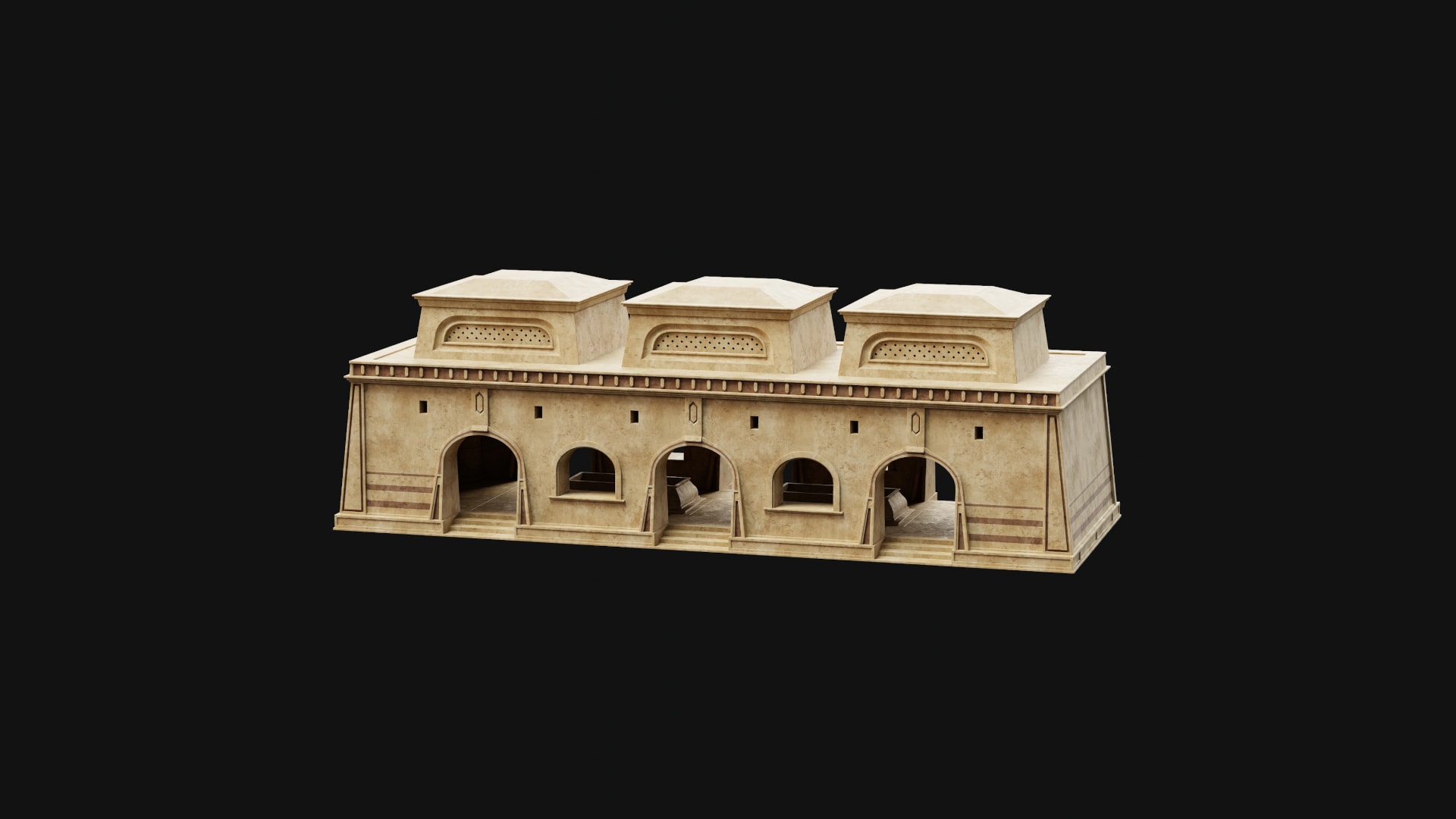 Ancient Urban Utility Buildings in Props - UE Marketplace