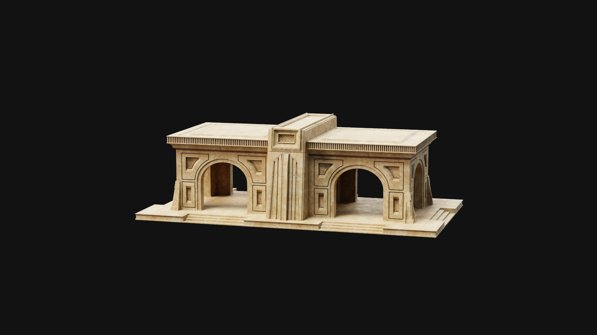 Ancient Urban Utility Buildings in Props - UE Marketplace