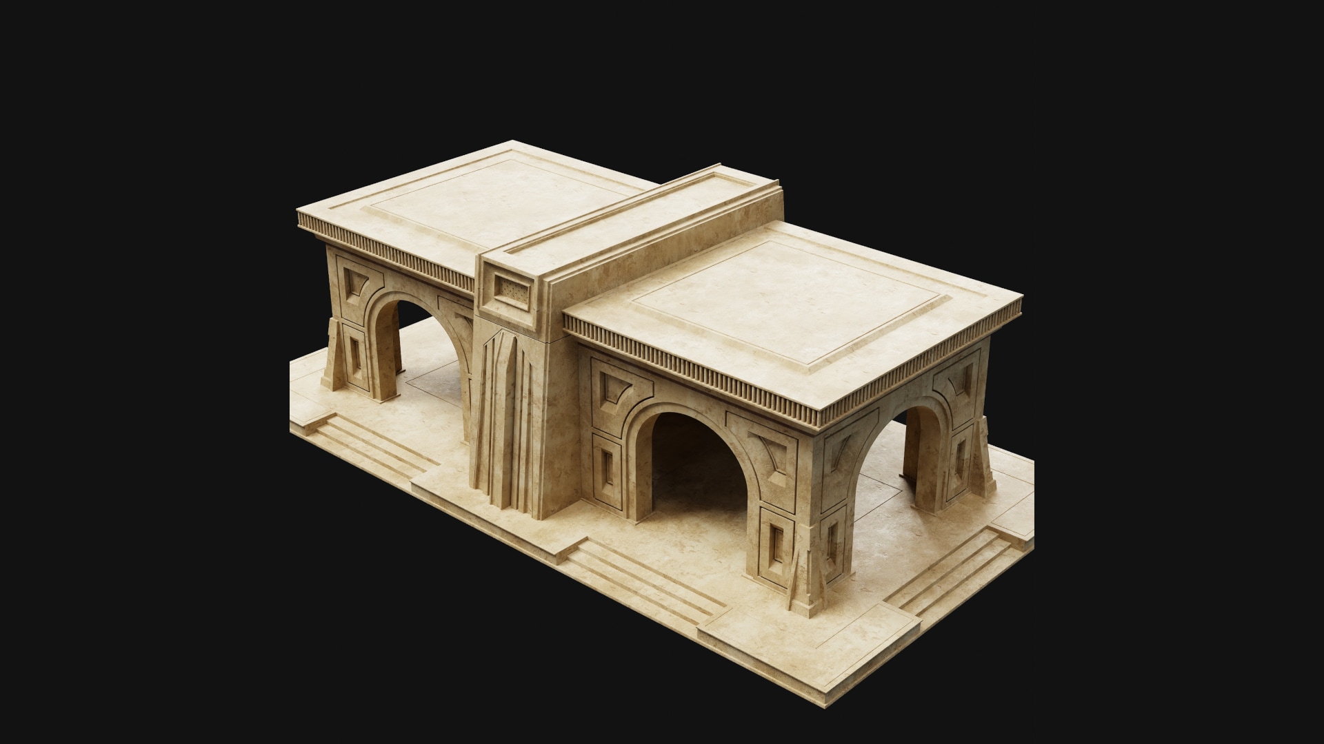 Ancient Urban Utility Buildings in Props - UE Marketplace
