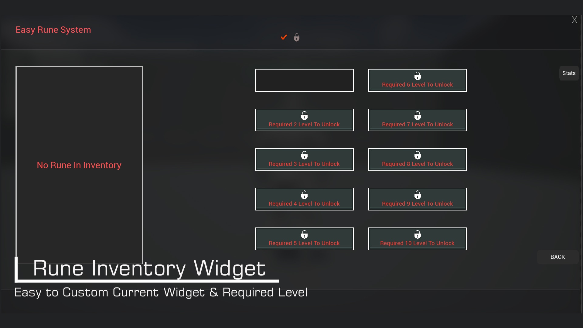 Pro Rune System in Blueprints - UE Marketplace