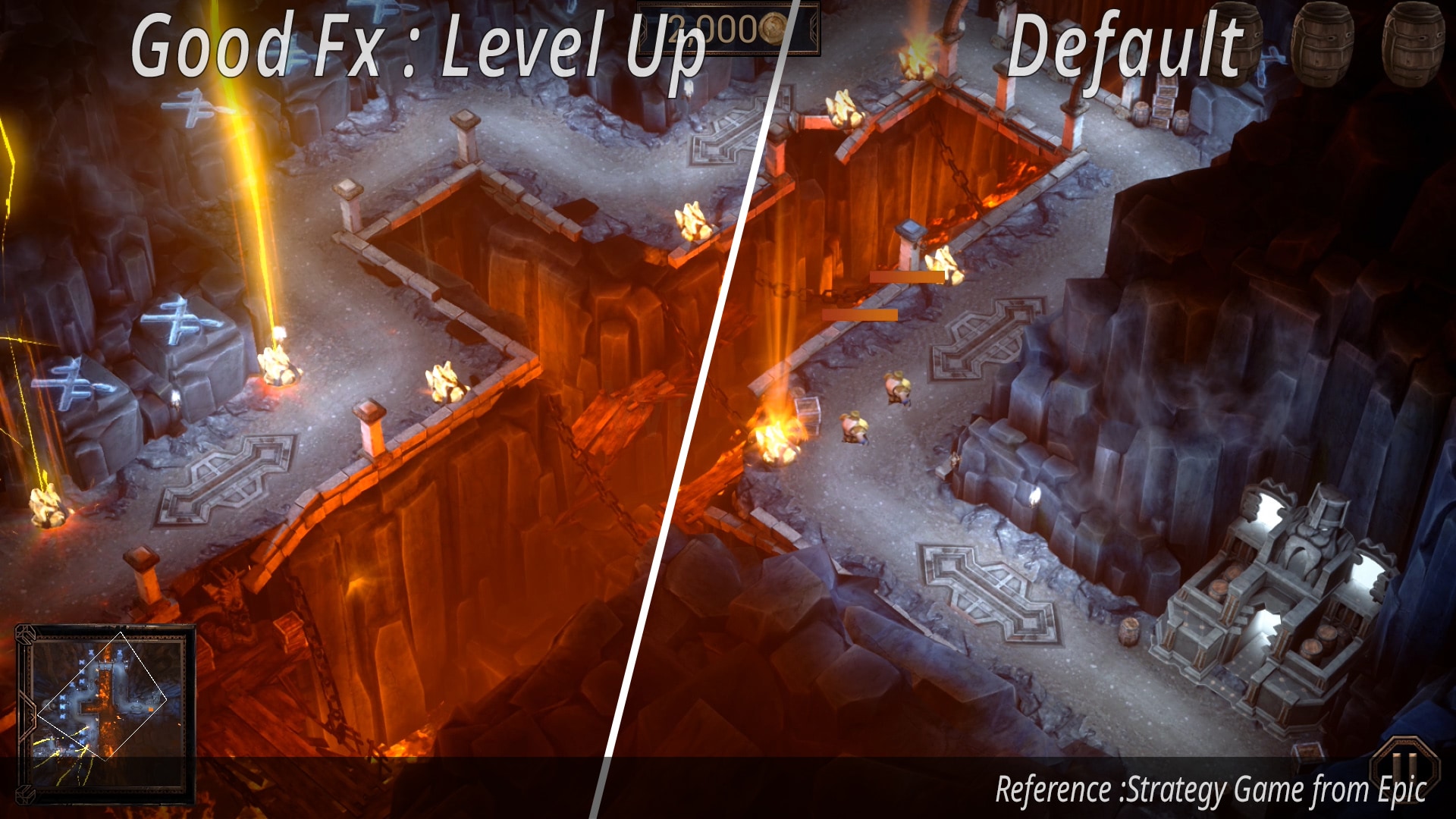 在特效创建的GOOD FX : Level Up - 虚幻引擎商城