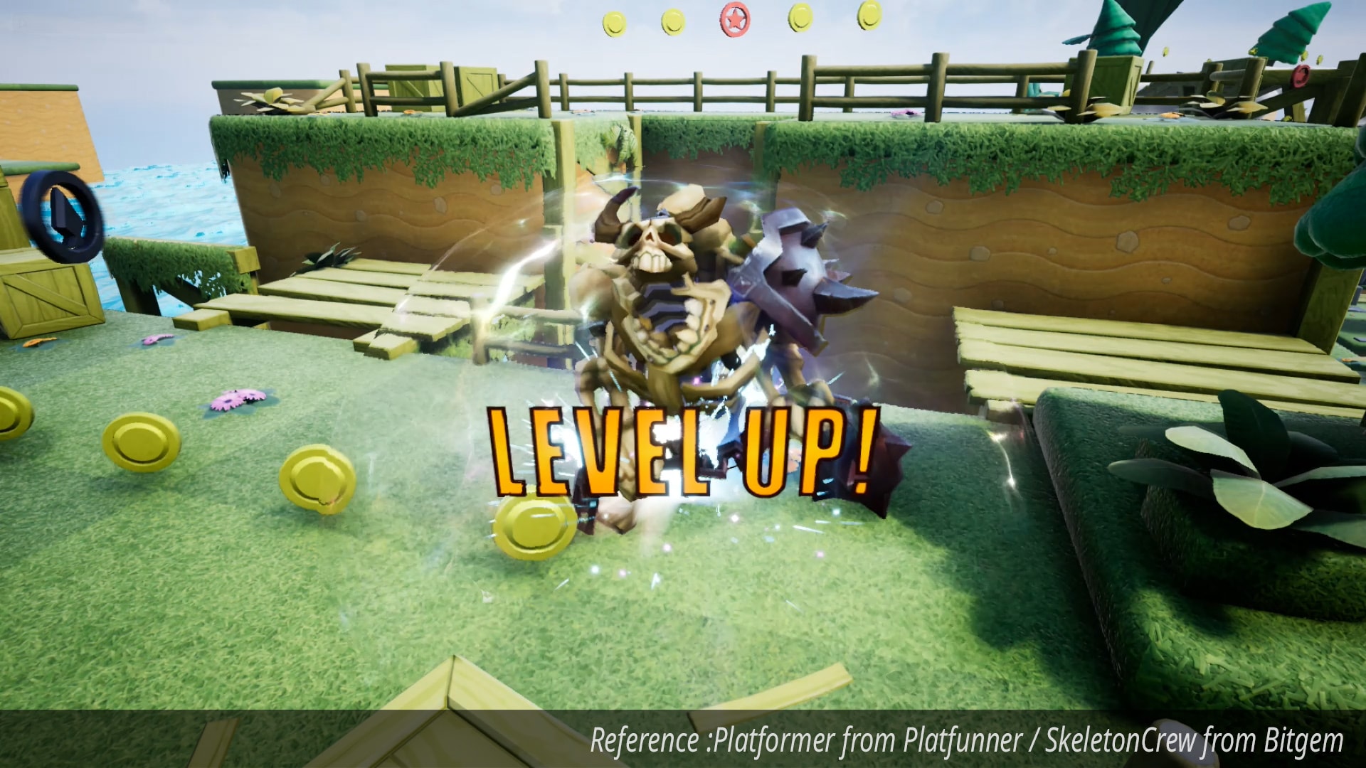 在特效创建的GOOD FX : Level Up - 虚幻引擎商城