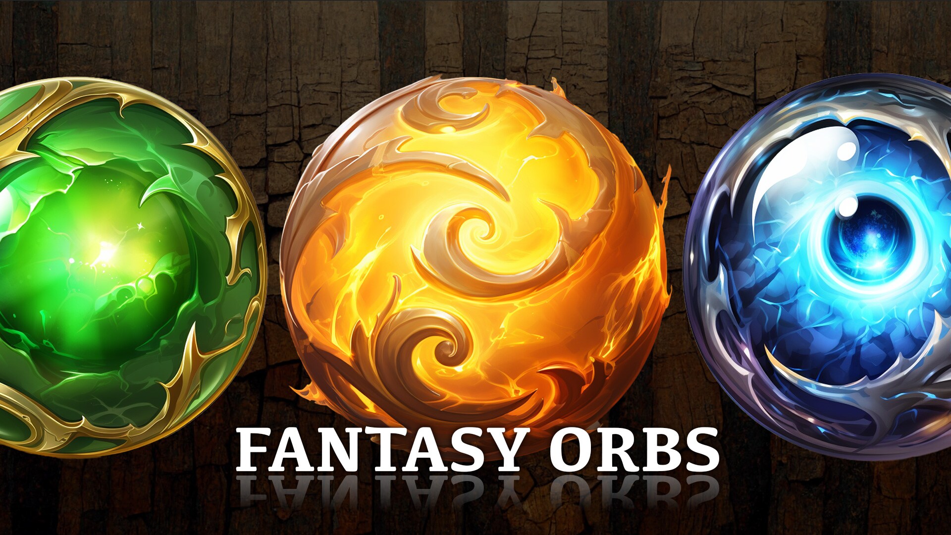 Fantasy Orbs in 2D Assets - UE Marketplace