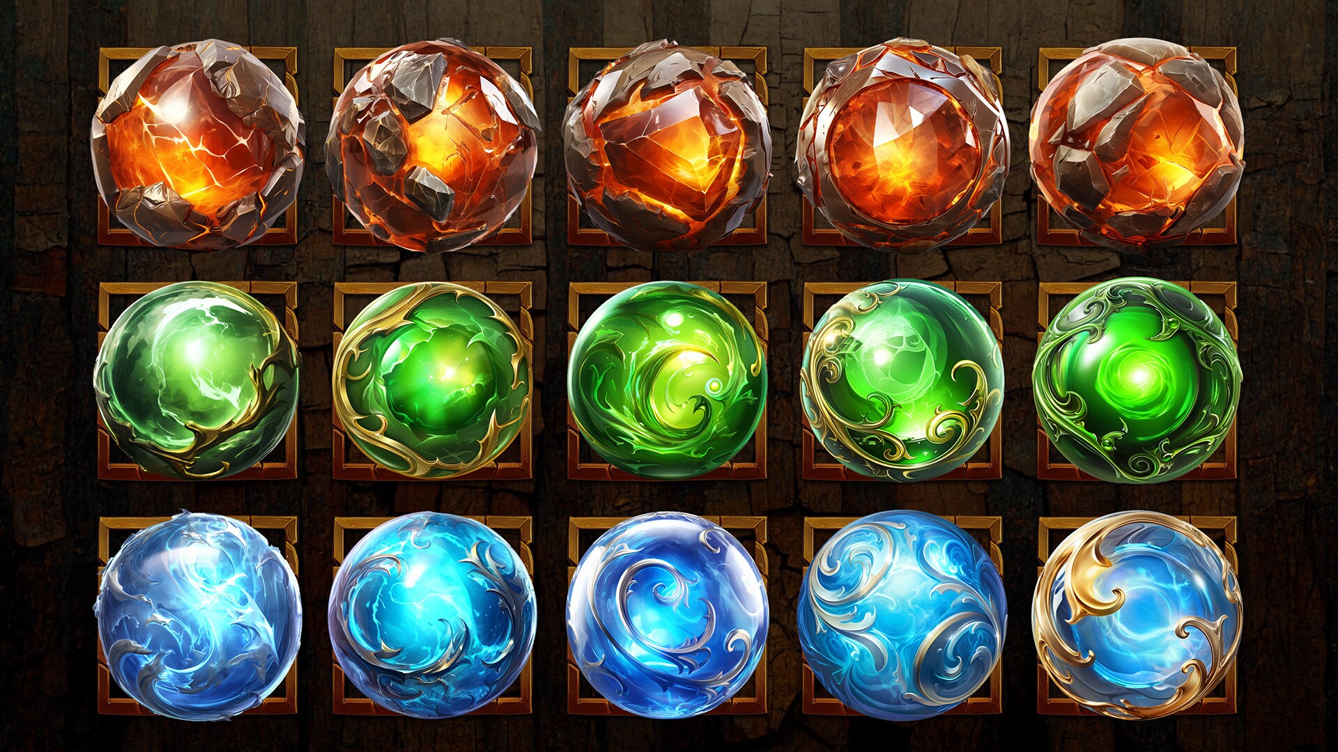 Fantasy Orbs in 2D Assets - UE Marketplace