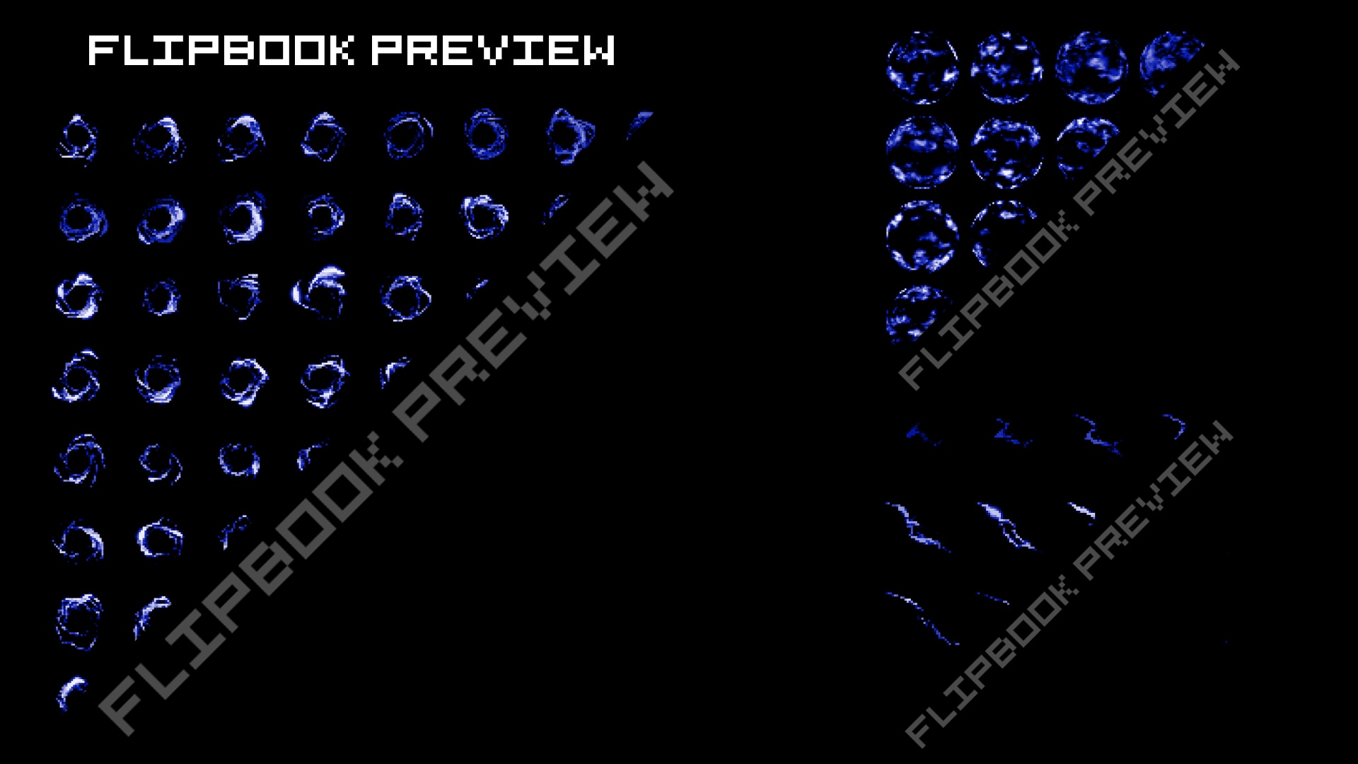 Pixel Fx Electricity Pixel Art Effects 카테고리 이펙트 Ue 마켓플레이스
