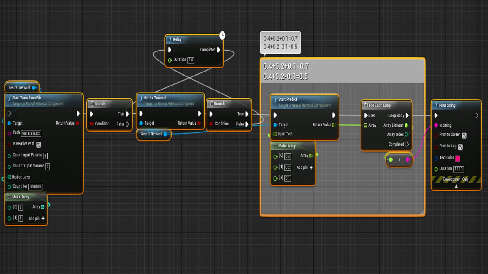 Neural network regression in Code Plugins - UE Marketplace