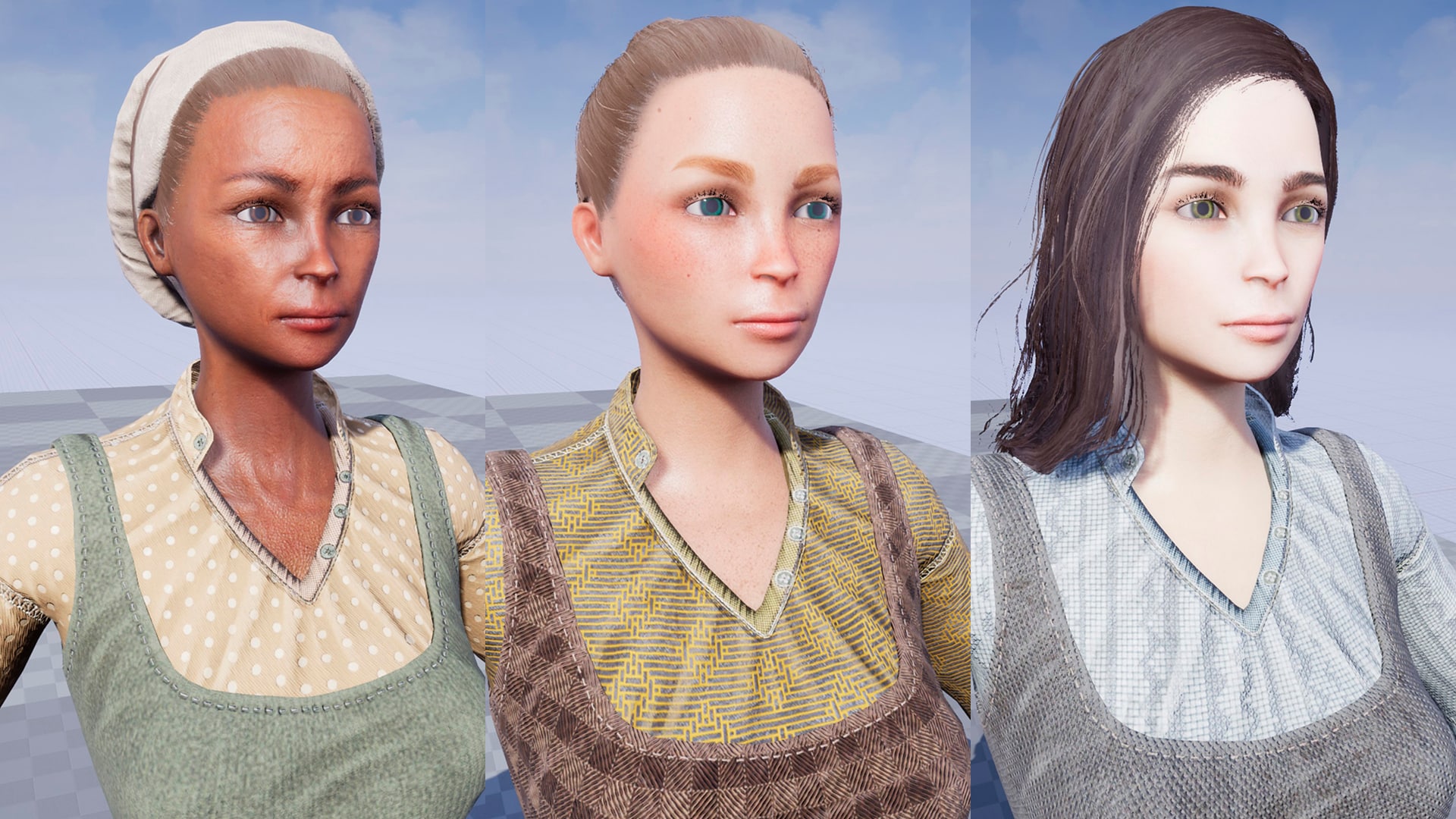 Medieval NPC pack in Characters - UE Marketplace