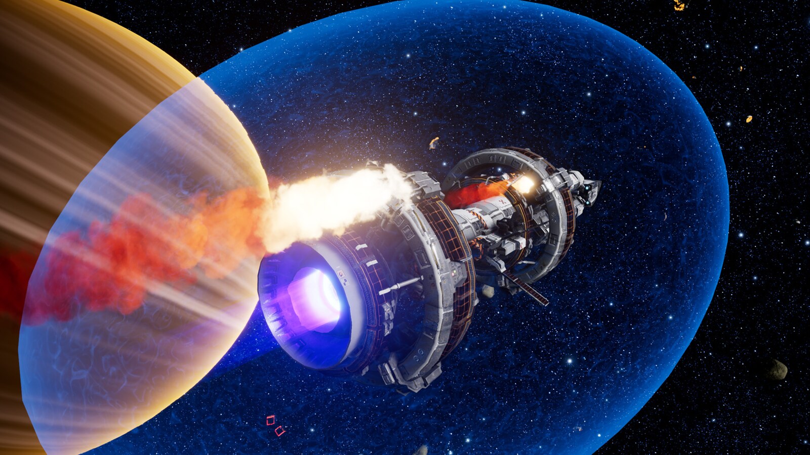 SciFi Colony Starship with Flight System in Blueprints - UE Marketplace